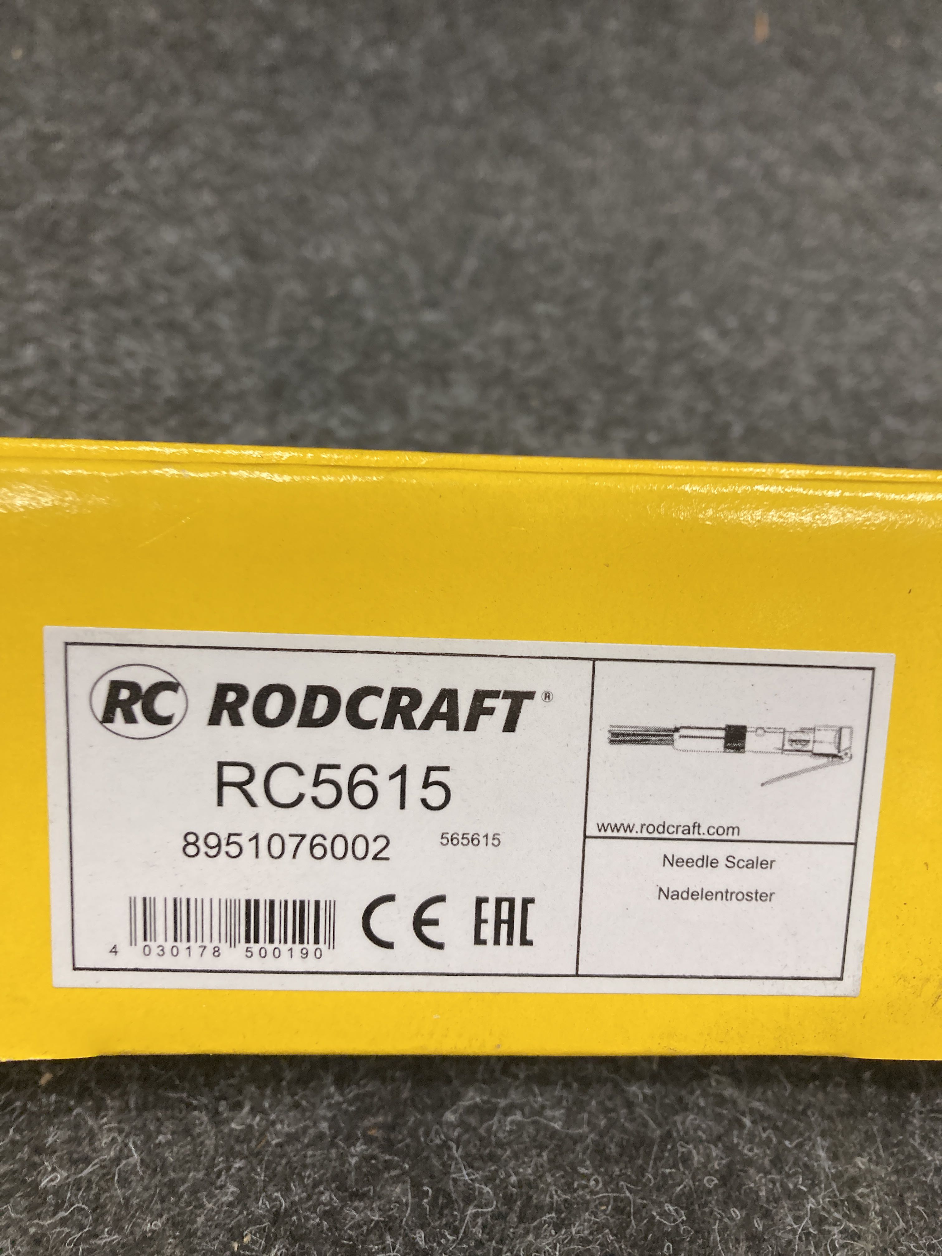 Rodcraft RC5615 Pneumatic Needle Pin - PS Auction - We value the future ...