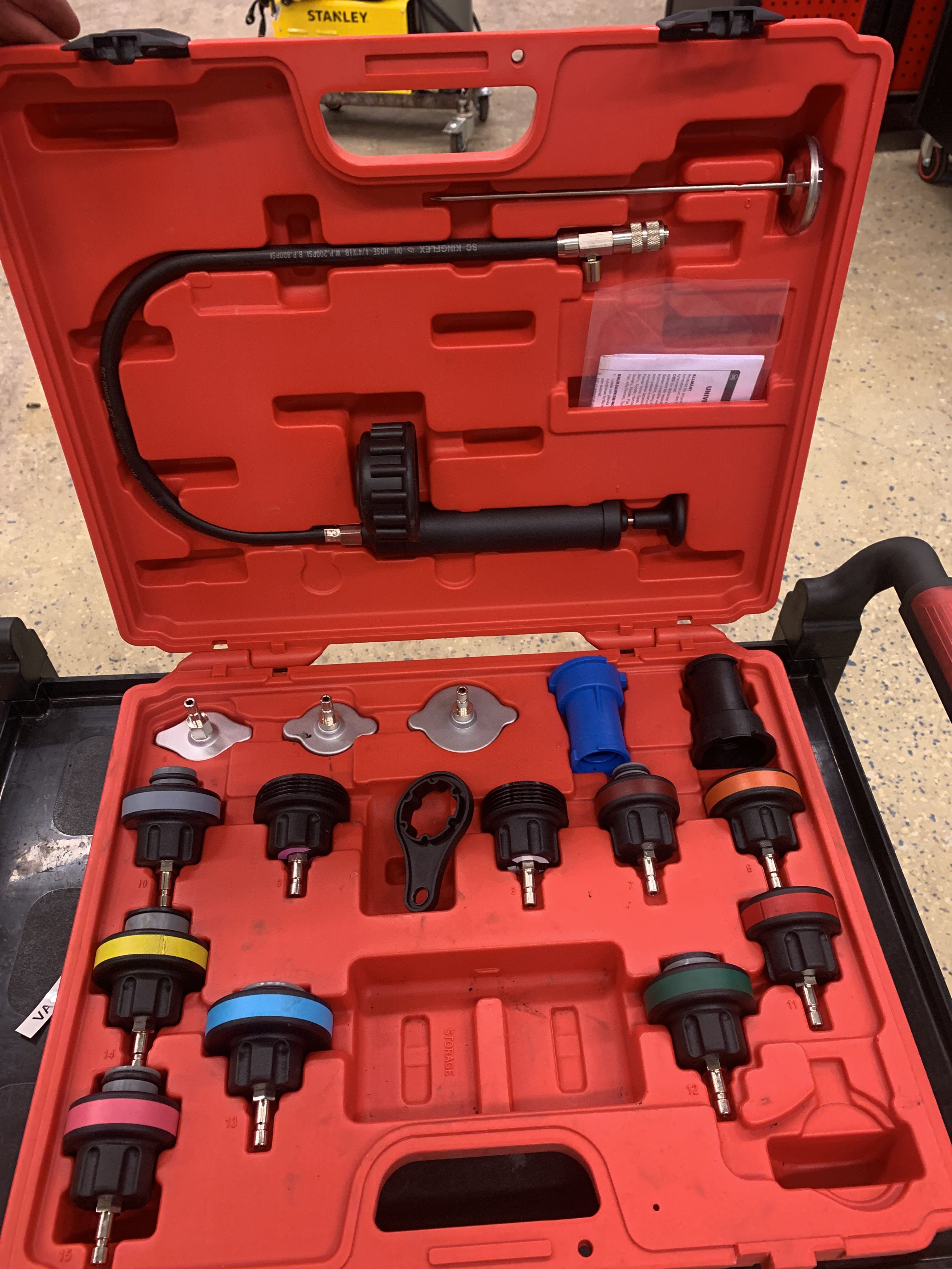 Workshop trolley with 15 tool sets from Biltema - PS Auction - We value ...