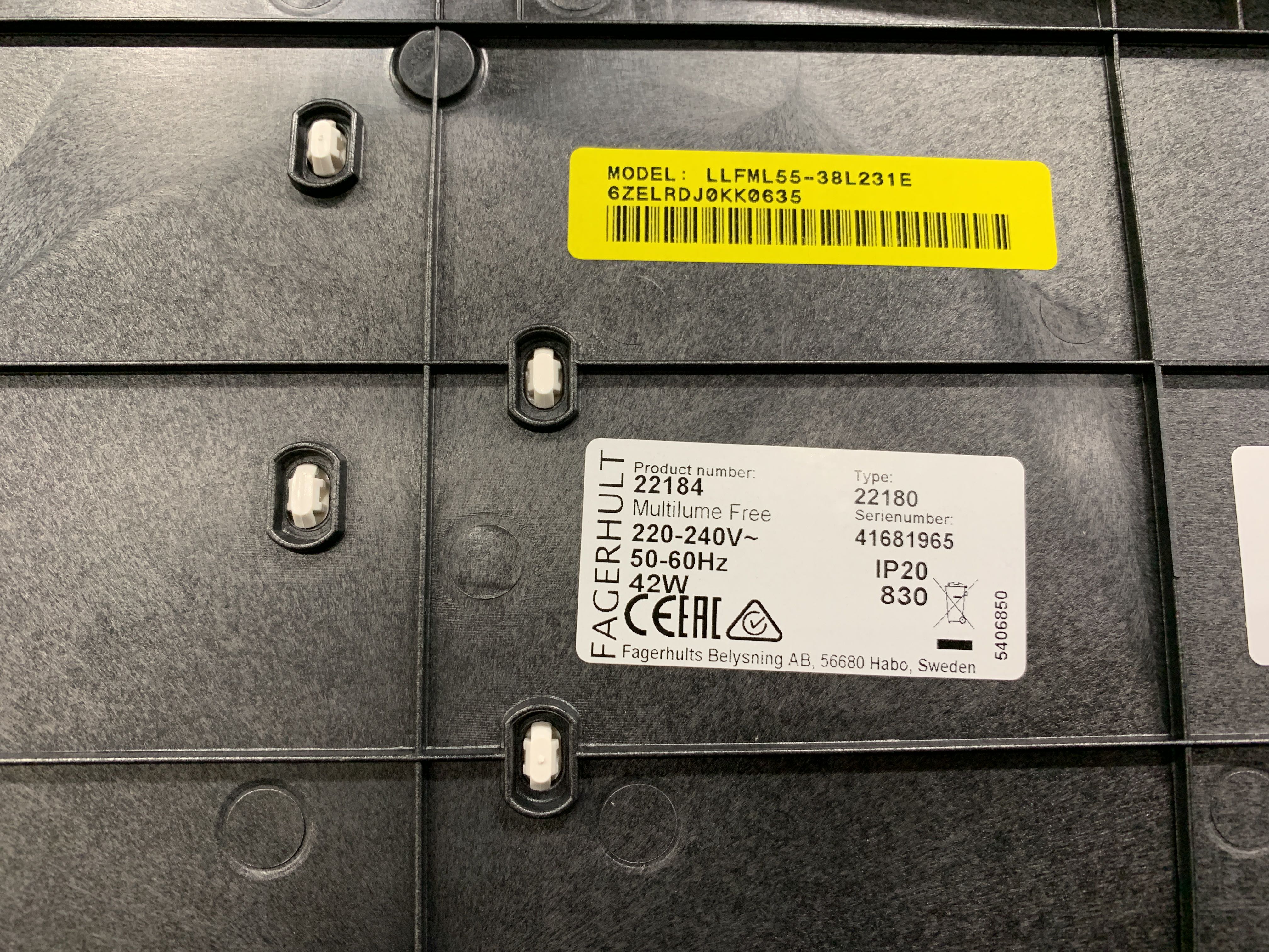 6 LED lighting panels - PS Auction - We value the future - Largest in ...