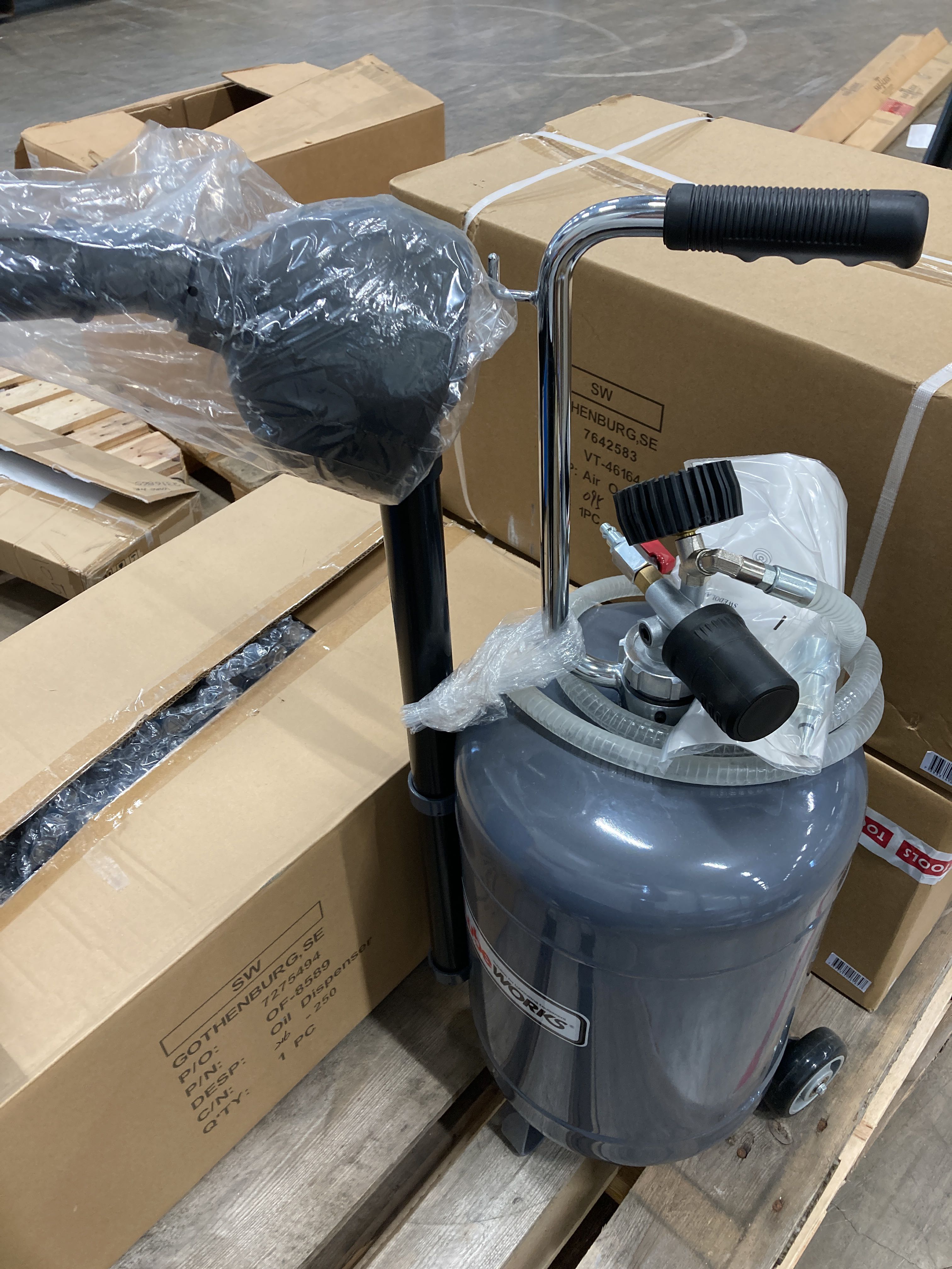 Waste oil trolley ITI VT-46164 30L - PS Auction - We value the future ...