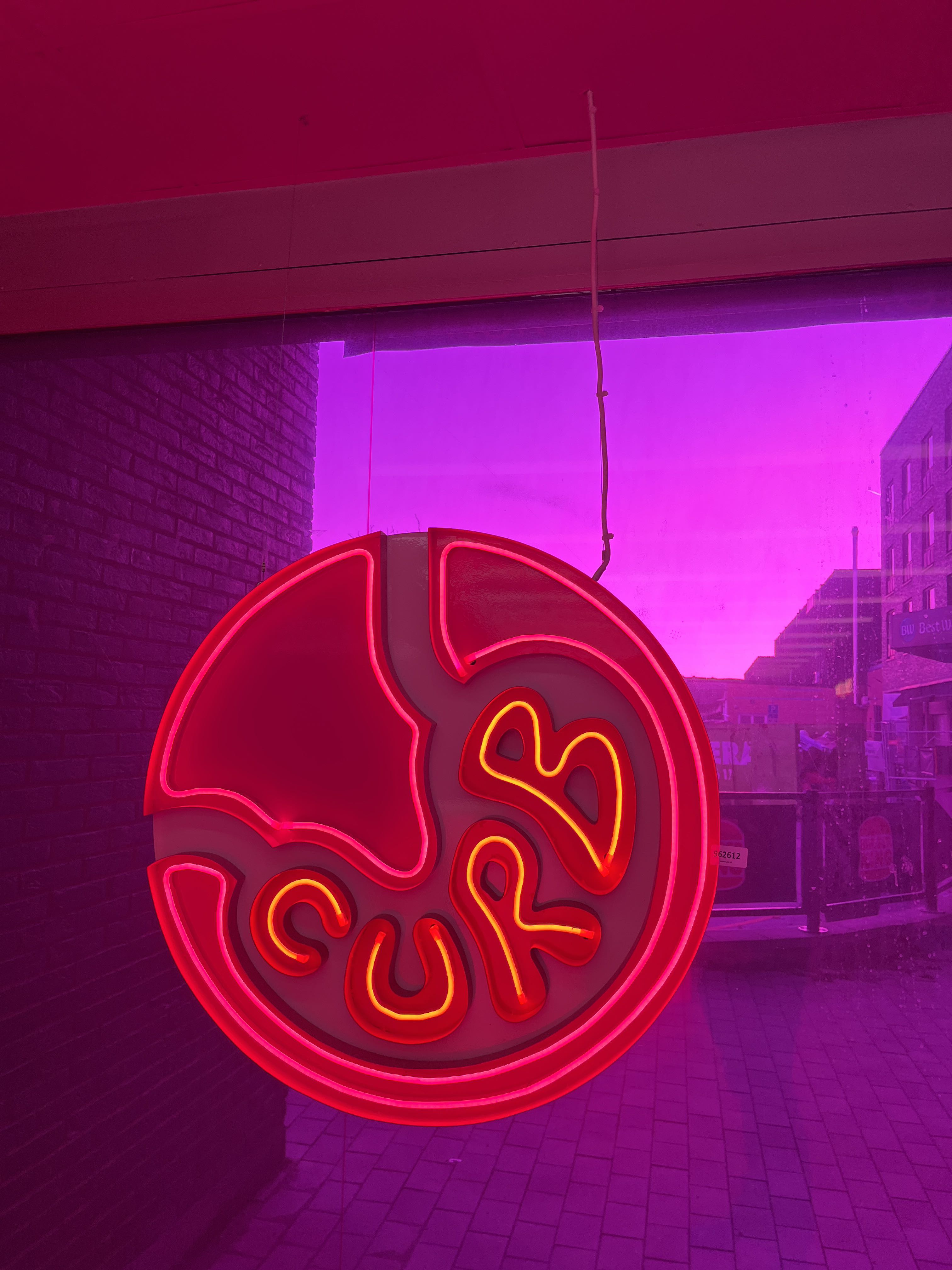 Neon sign "Curb" - PS Auction - We value the future - Largest in net ...