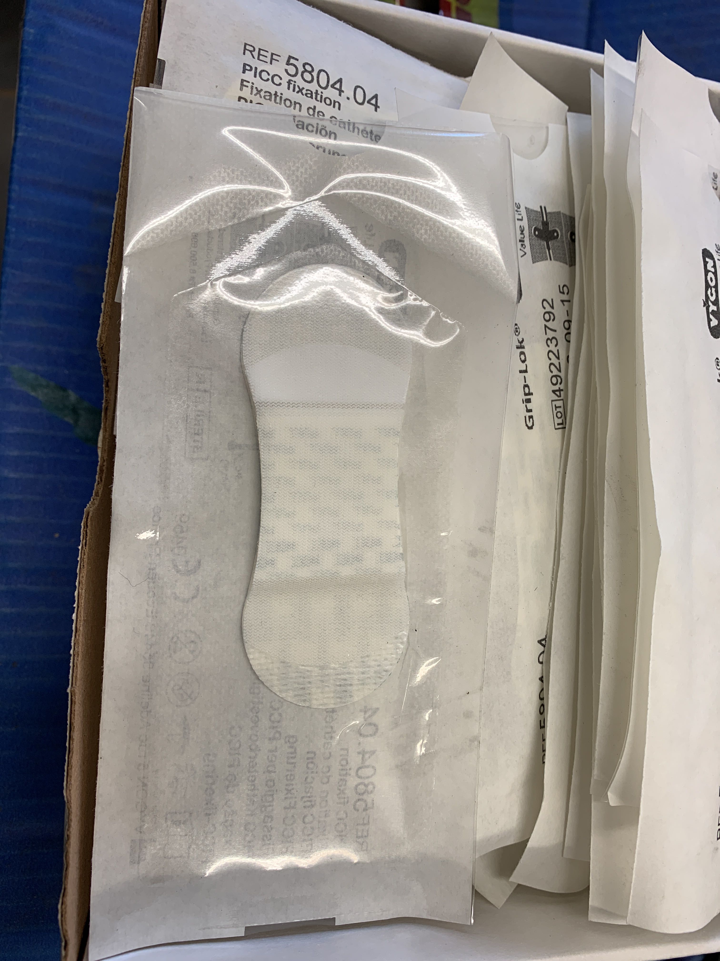 PICC fixation 500pcs (10pcs 50-pack), hemodialysis blood hose 112pcs ...