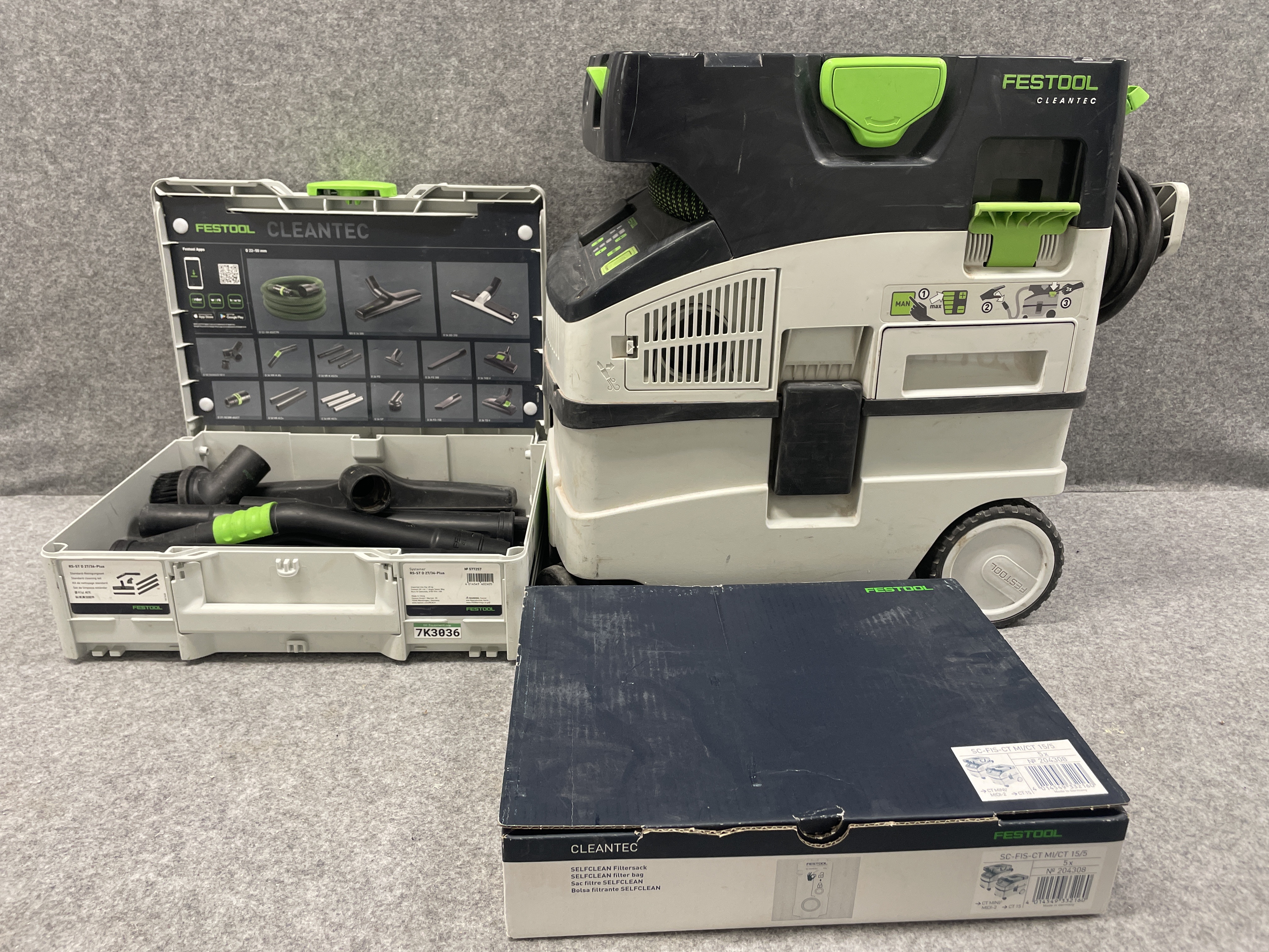 Dammsugare Festool CTN Midi I, saknar slang - Auktioner online ...