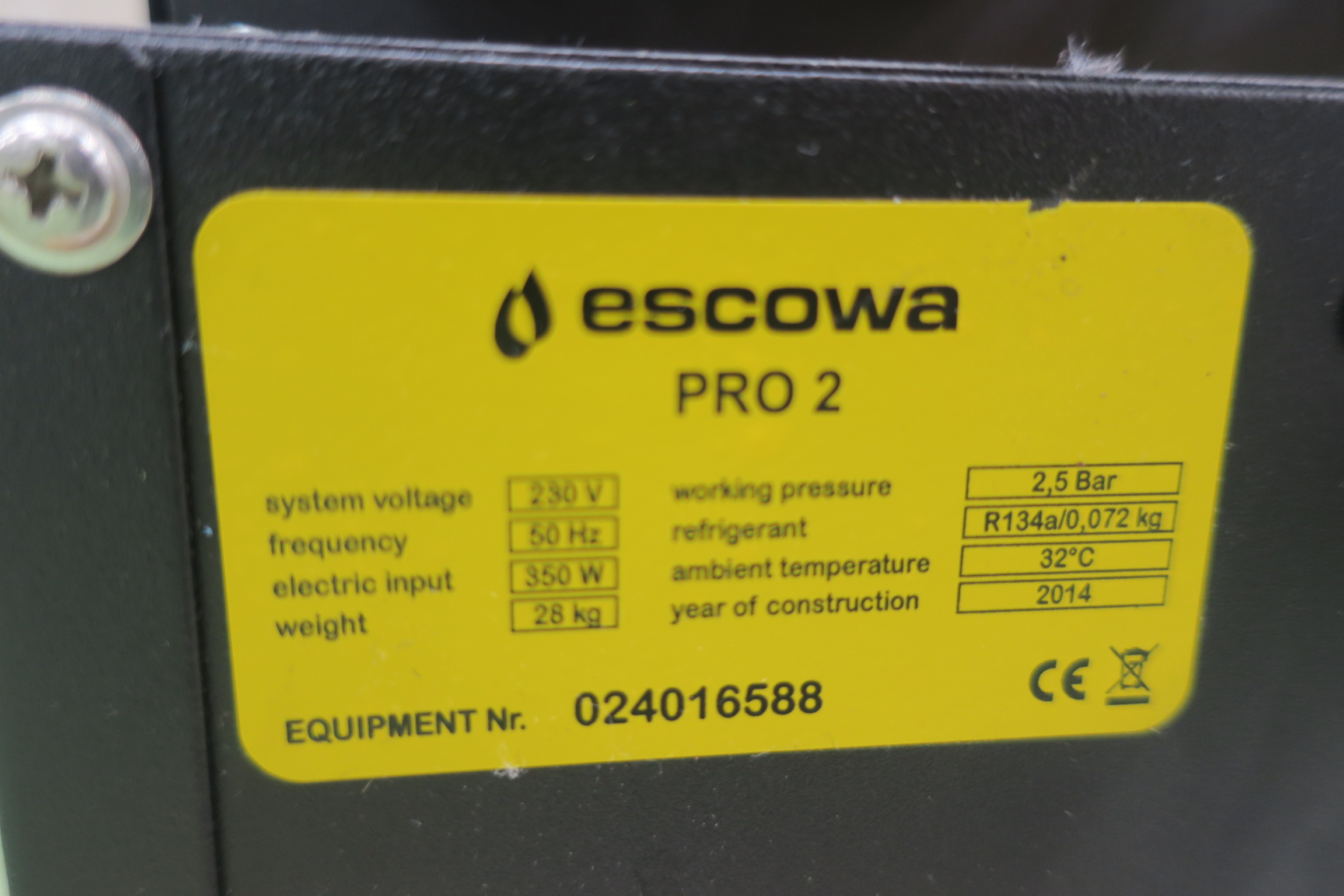 Water machine Escowa Pro 2 - PS Auction - We value the future - Largest ...
