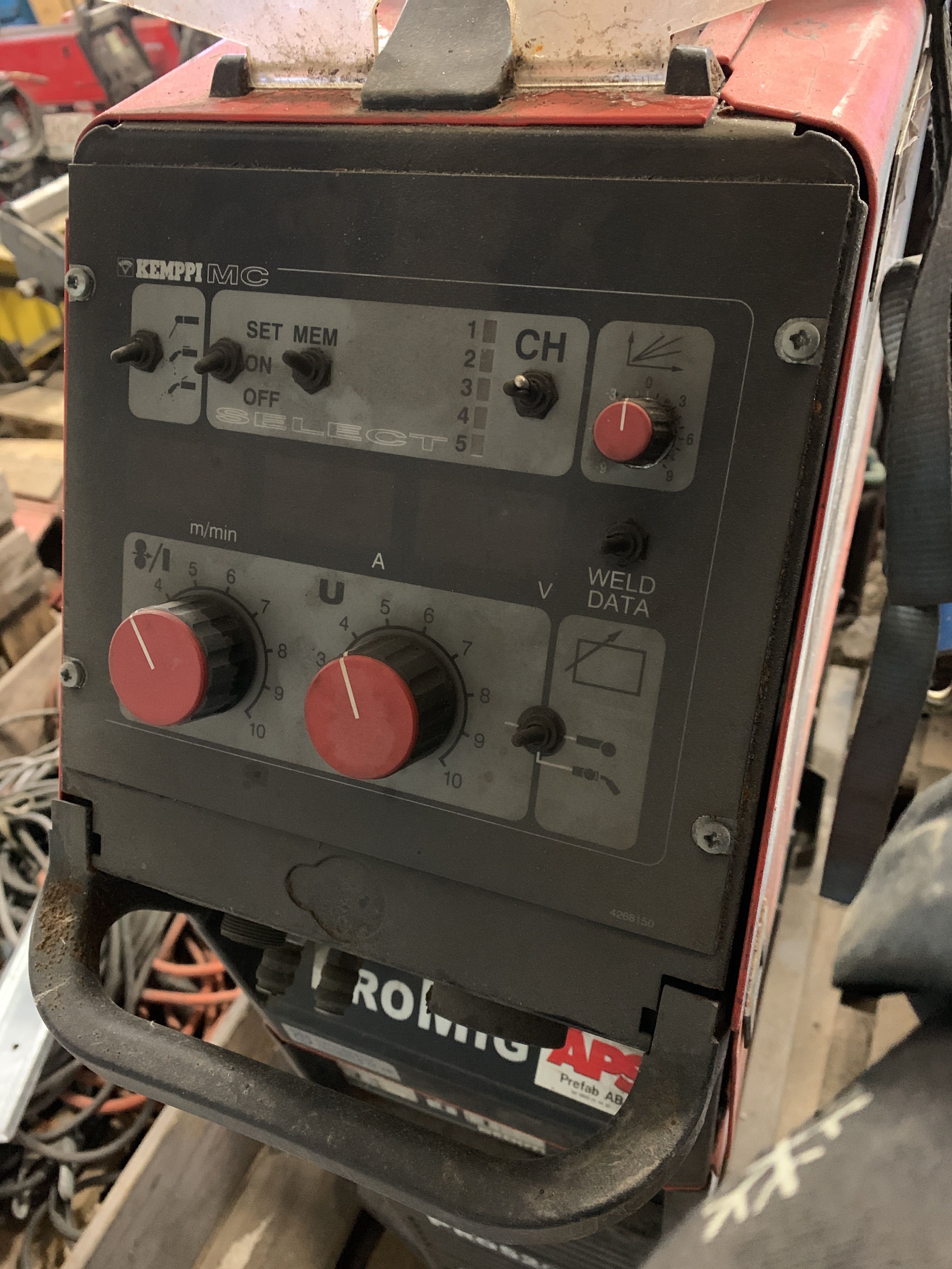 MIG welder Kemppi PRO 5200 Evolution with cooler and feeder - PS ...