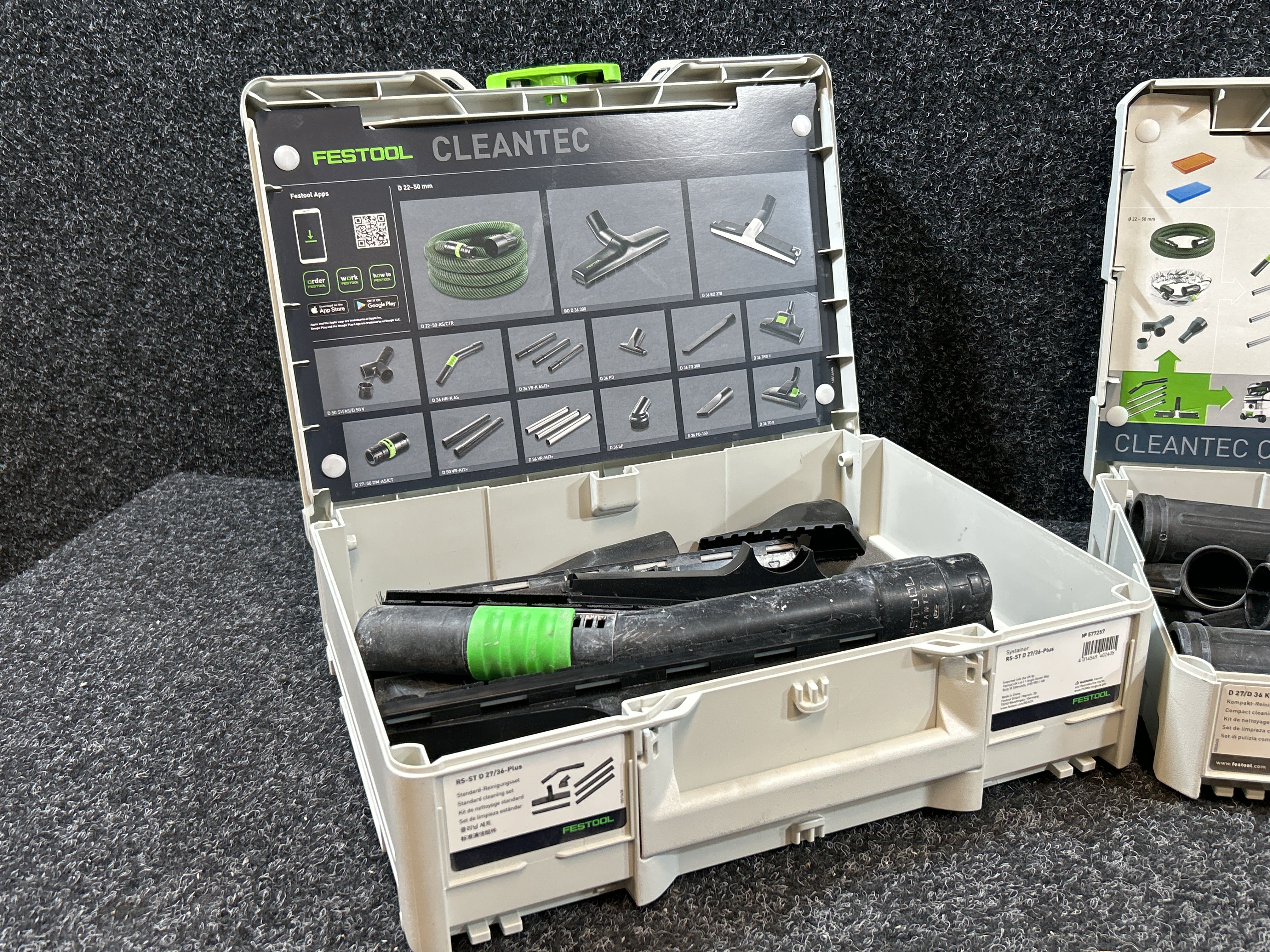 Electric planer and vacuum cleaner accessories - Festool - PS Auction ...