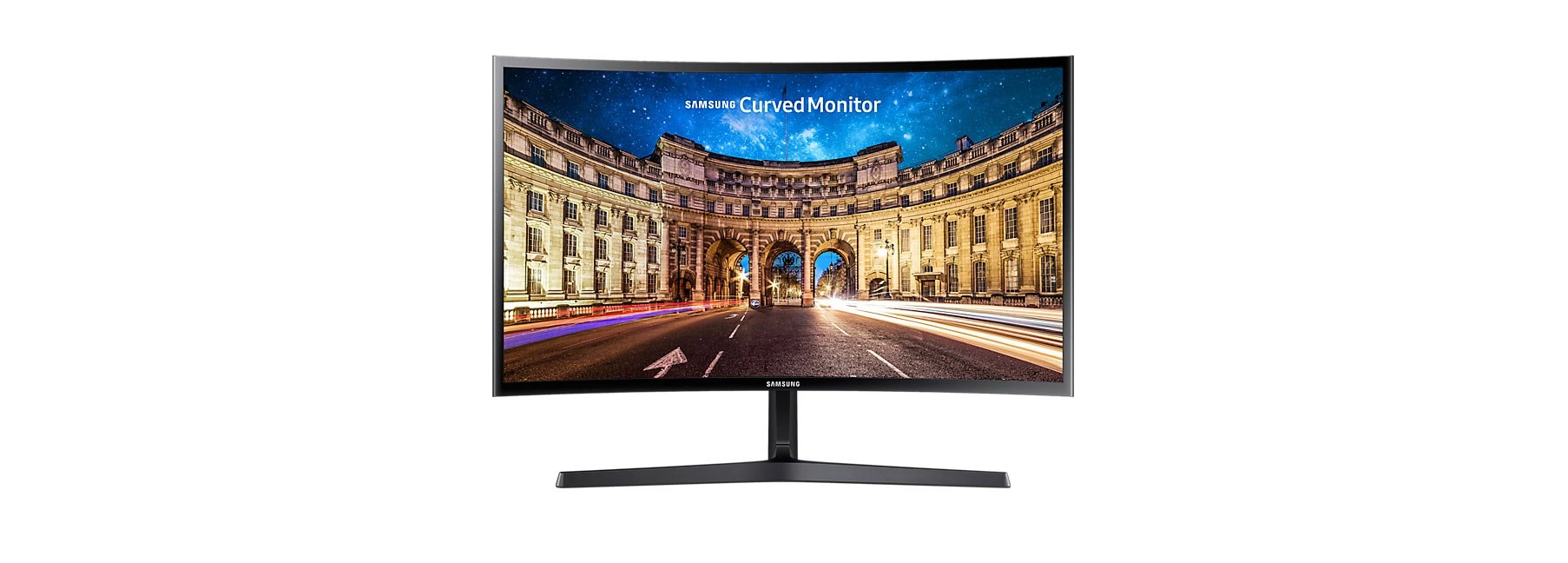 Curved 23.5-inch computer monitor Samsung LC24F396FHRXEN - PS Auction ...