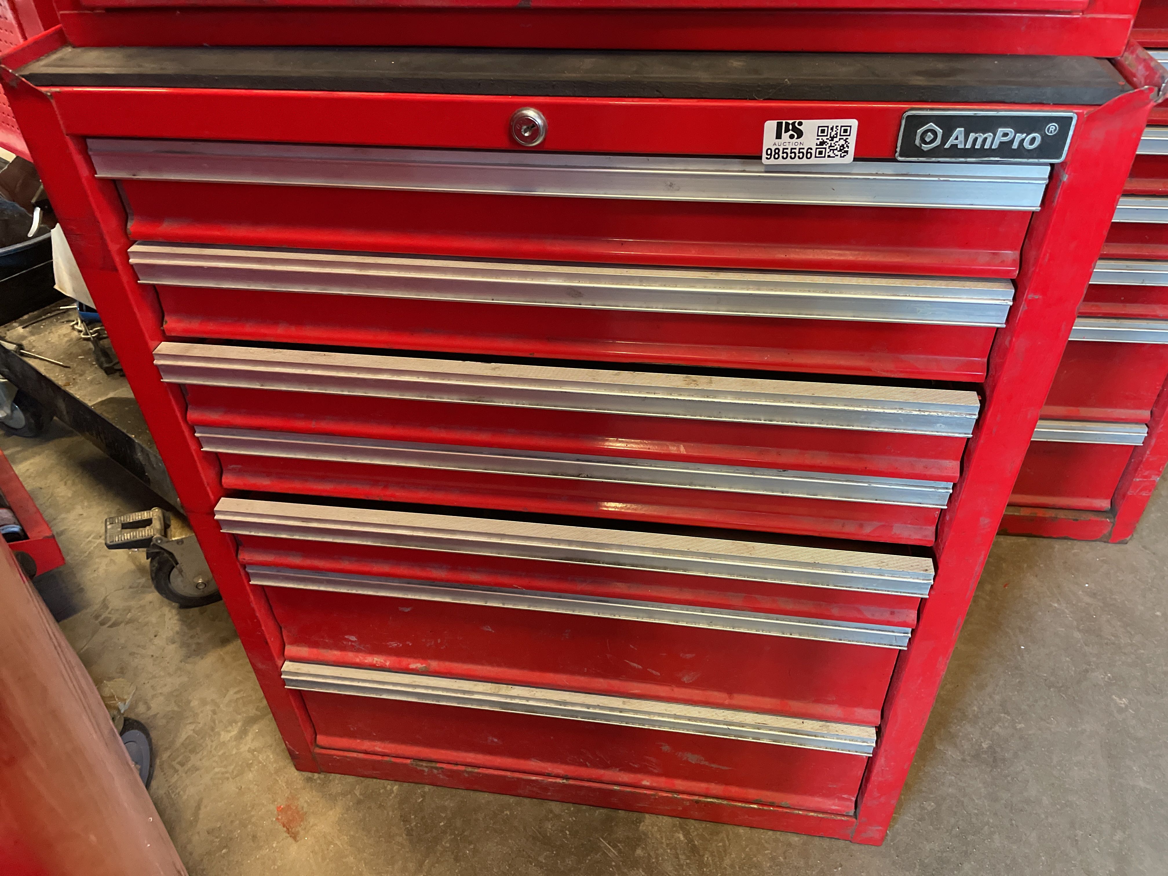 Tool case AmPro, 7 drawers - PS Auction - We value the future - Largest ...