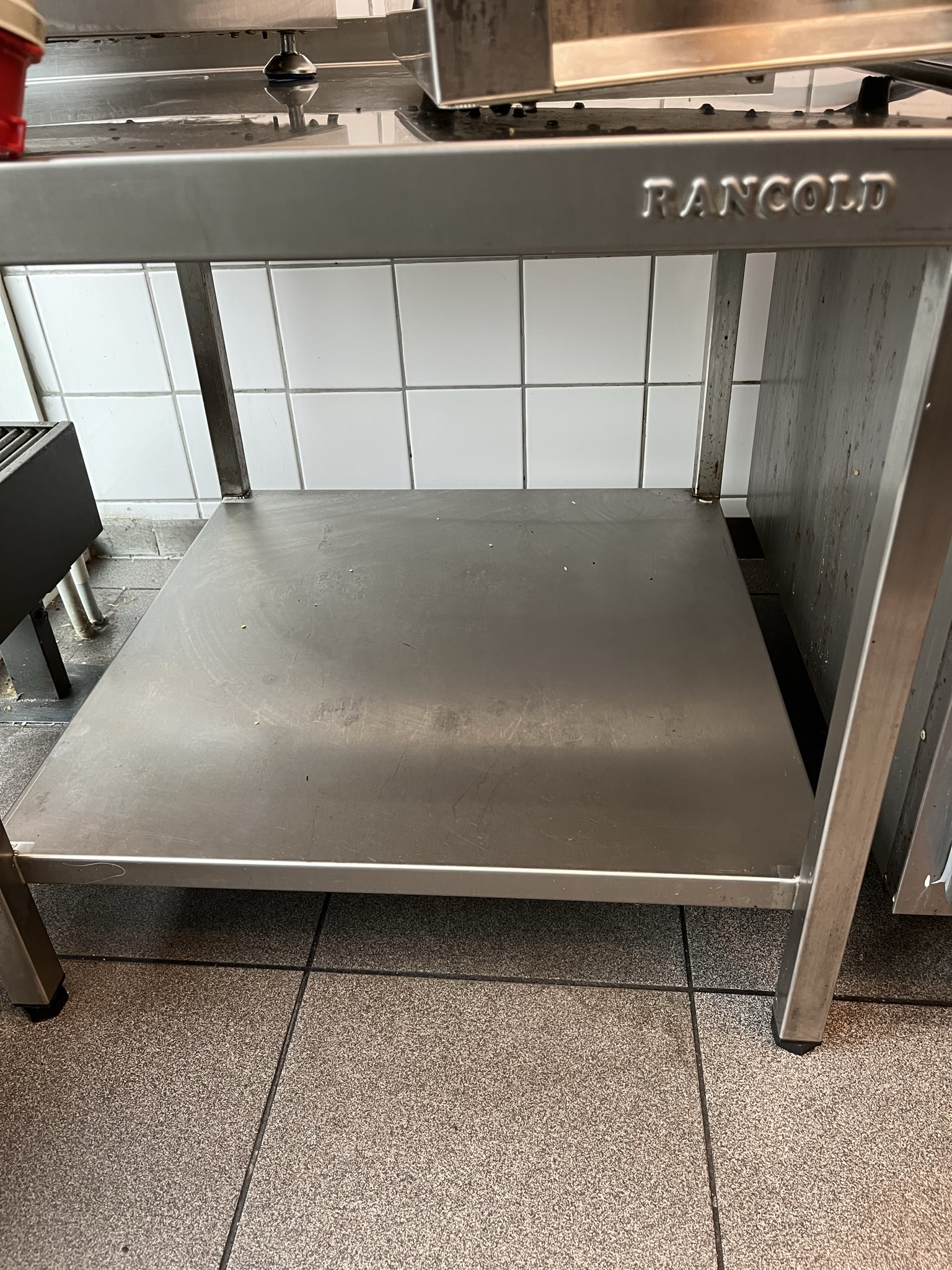 Cooling bench with 4 drawers including stainless steel bench - PS ...