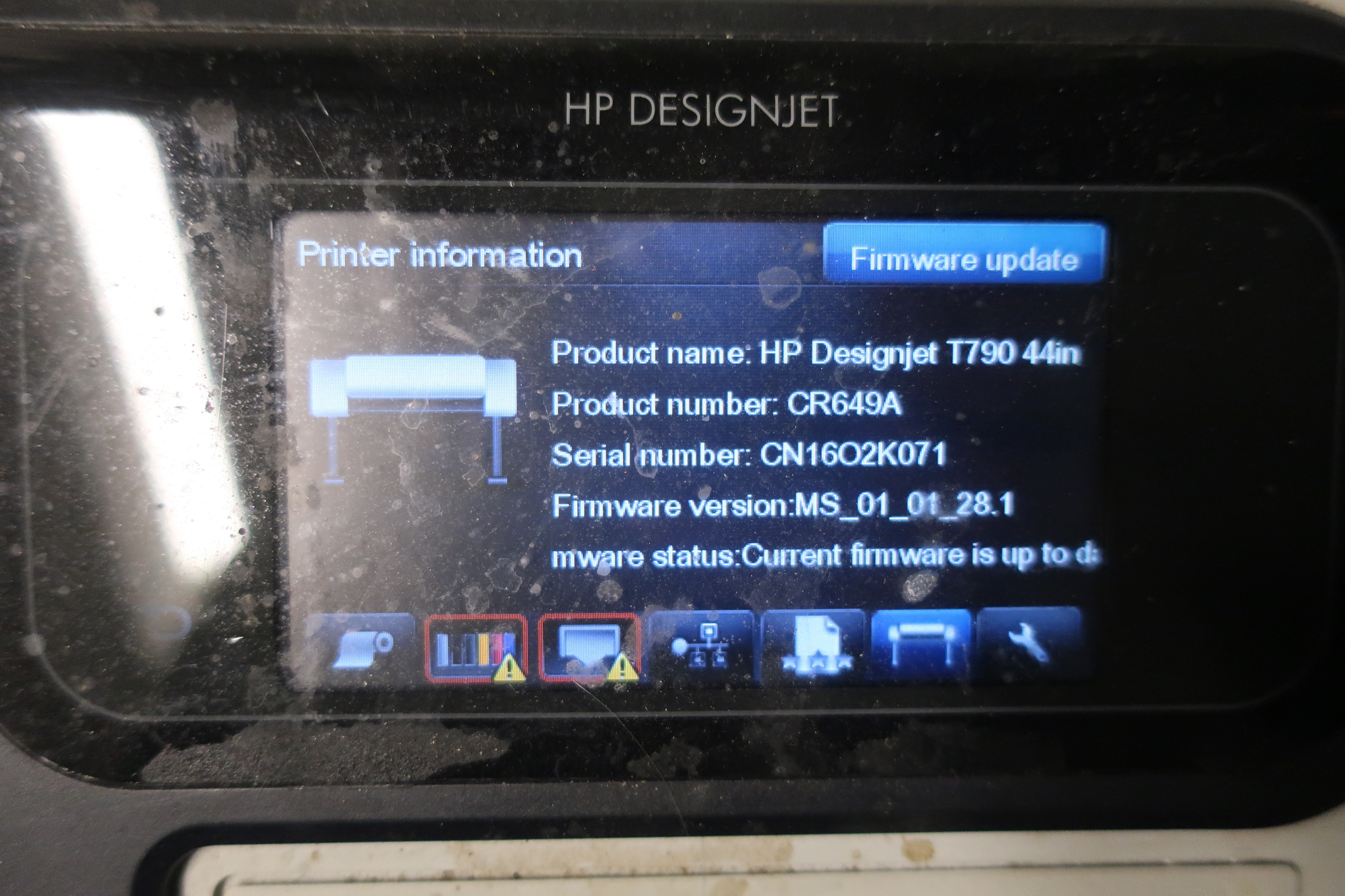 Large format printer, HP DeisgnJet T790 ePrinter - PS Auction - We ...