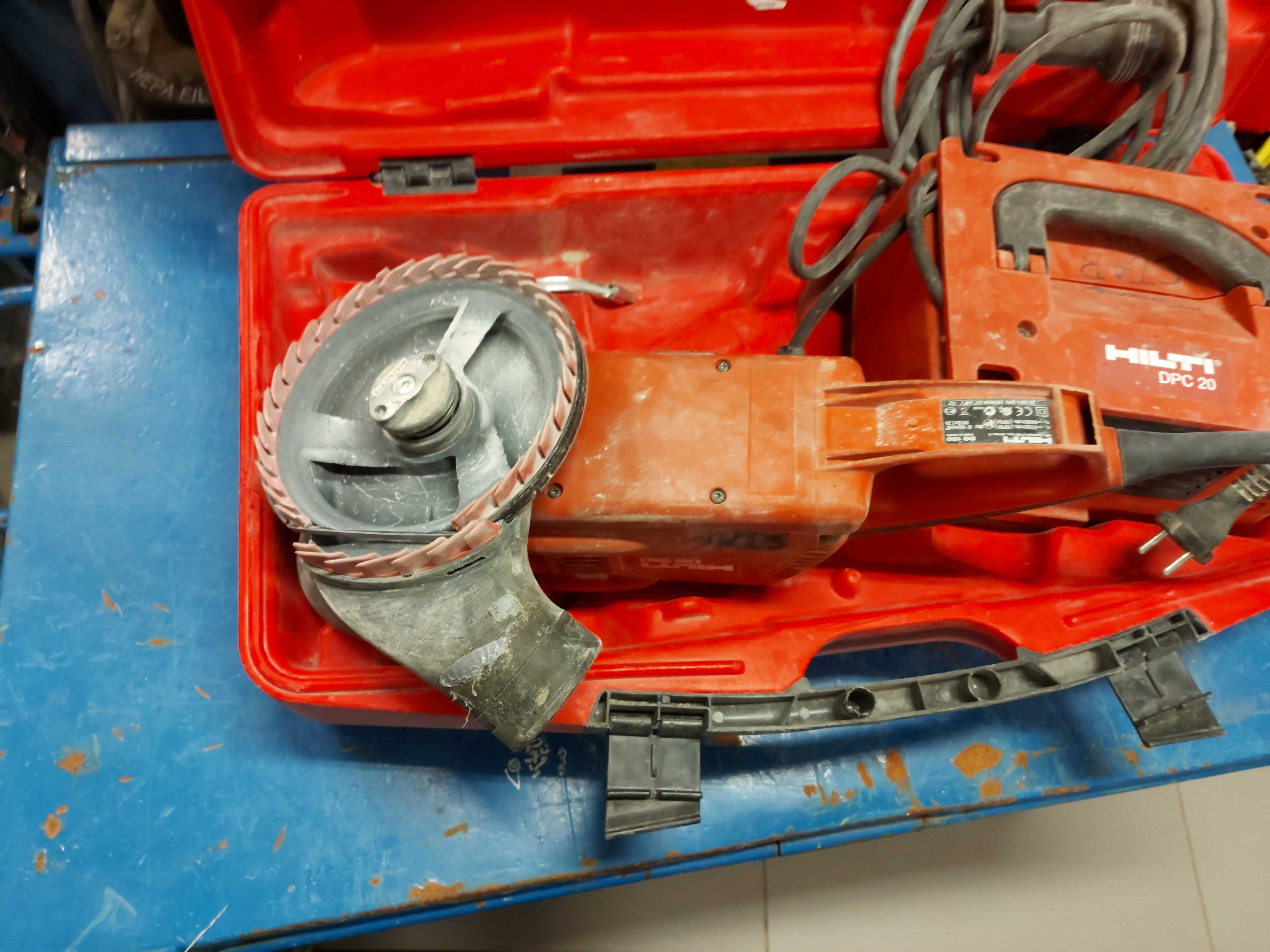 Betongslip Hilti DG150 med 230V omvandlare - Auktioner online ...