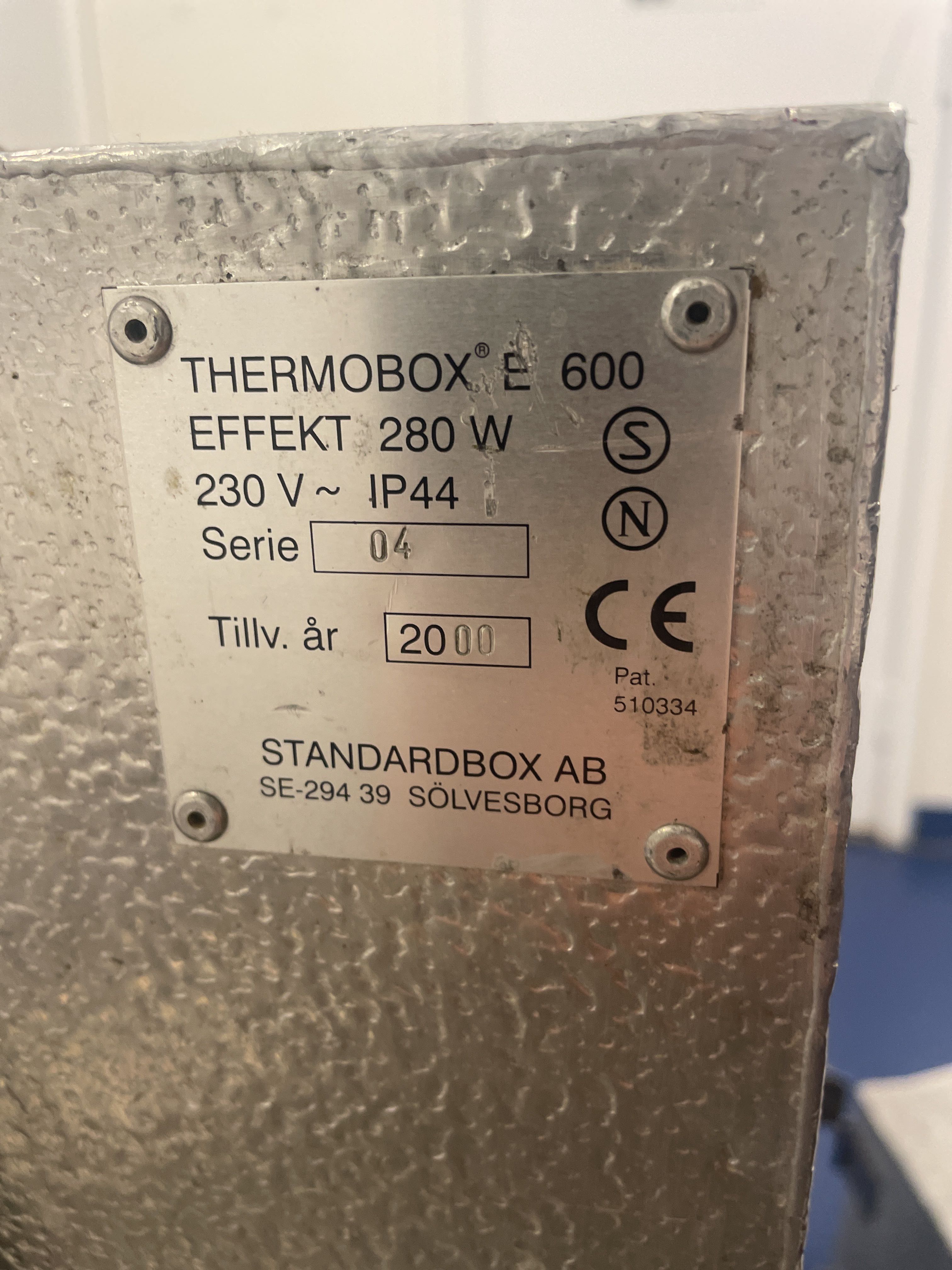 Heating cabinet Thermobox, 4 pieces model smaller - PS Auction - We ...