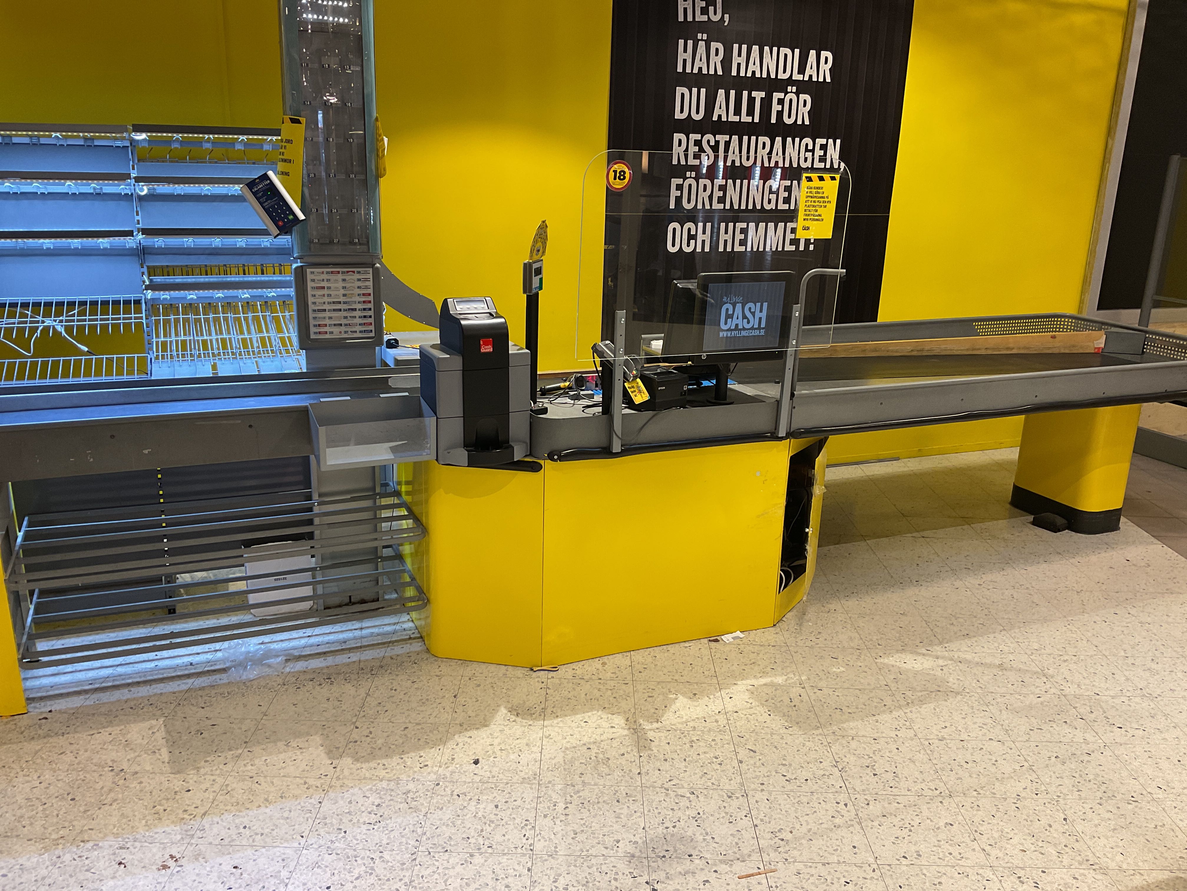 Cash desk with conveyor belt - PS Auction - We value the future ...