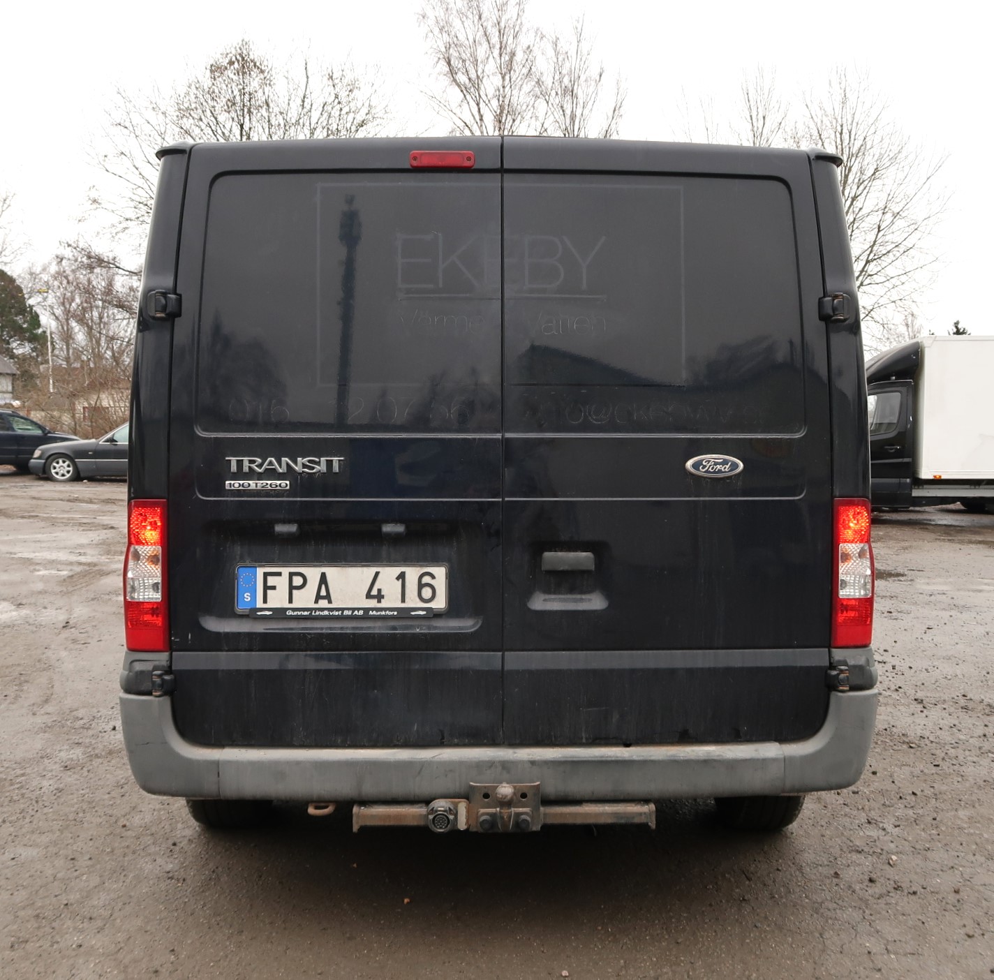 Ford Transit T260 2.2 TDCi Manuell, 100hk, 2012 - Auktioner online ...