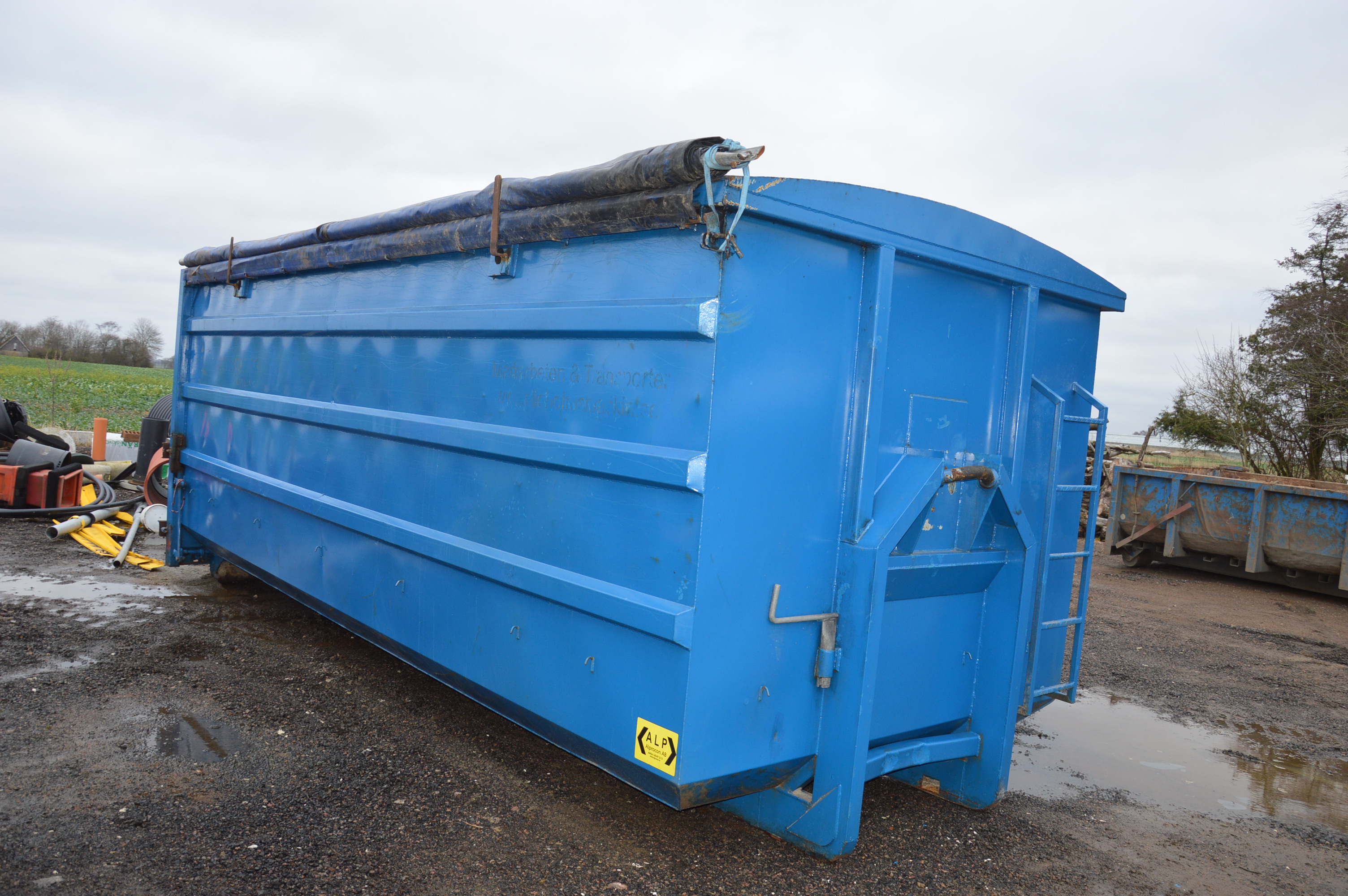 Sludge container 30 cubic - PS Auction - We value the future - Largest ...