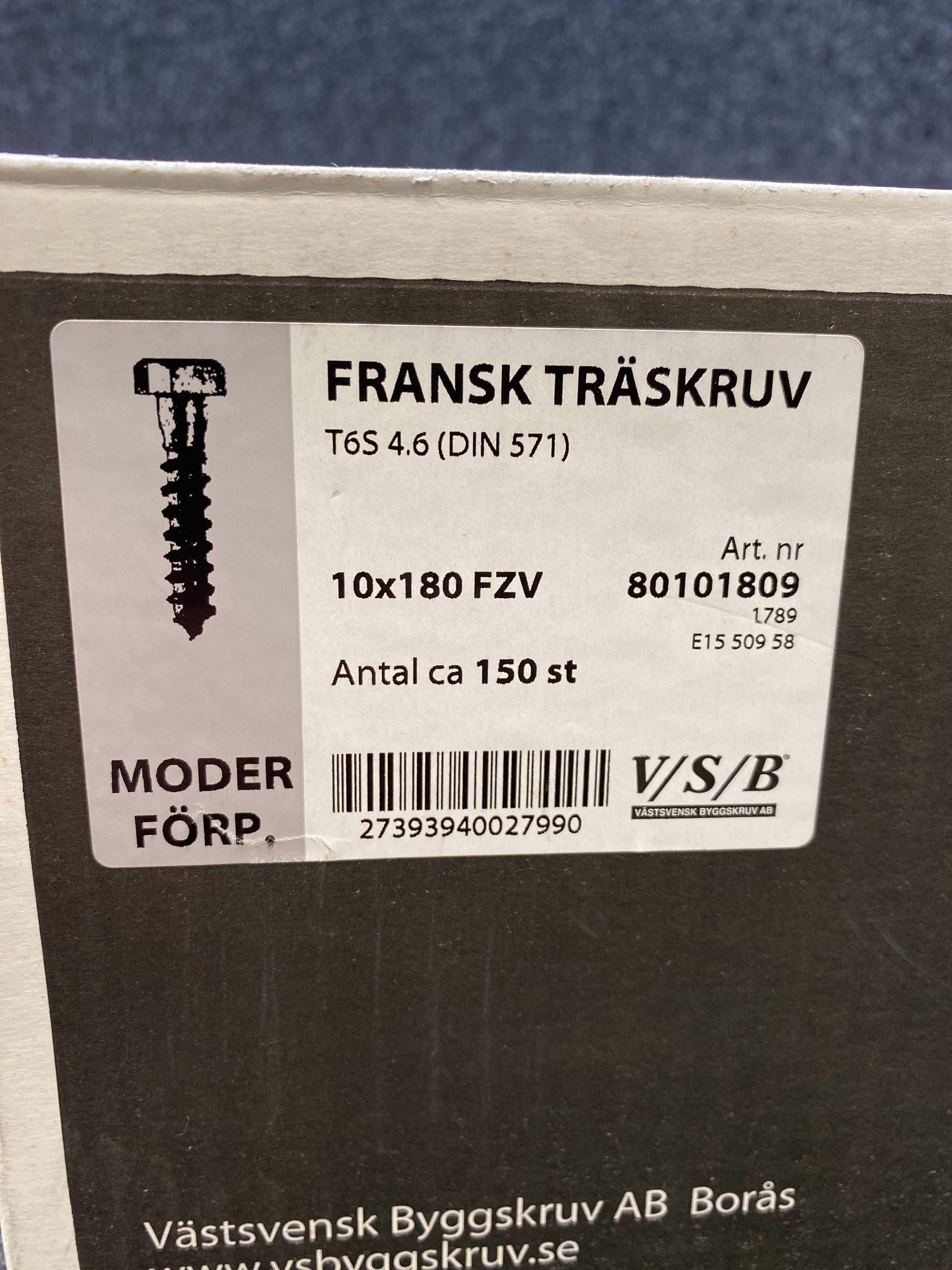 French wood screw 10x180 FZV approx. 150 pcs - PS Auction - We value ...