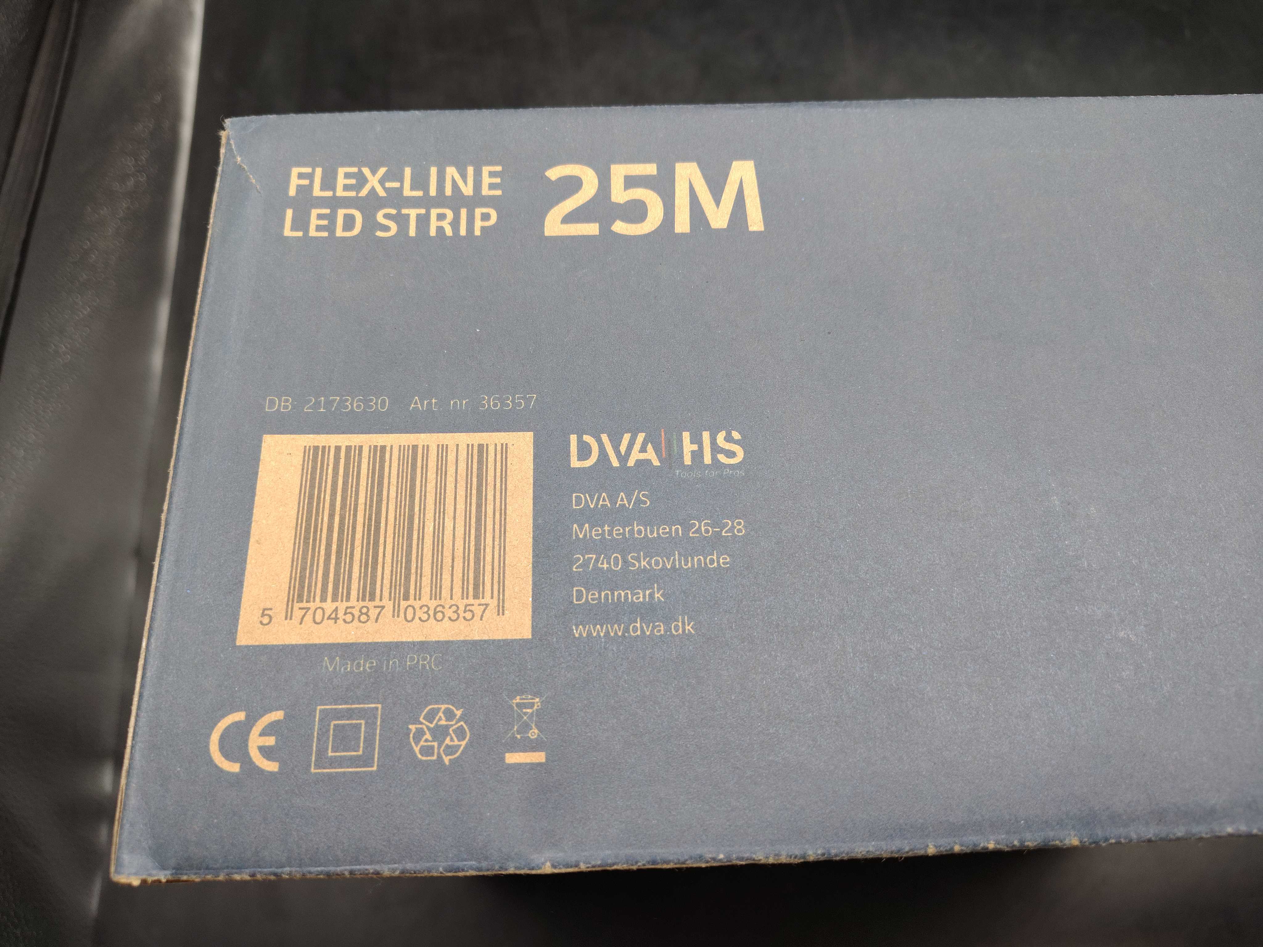 Arbetsbelysning LED-slinga, 2 st – Blue Electric, Flex-Line 25M, 1500 ...