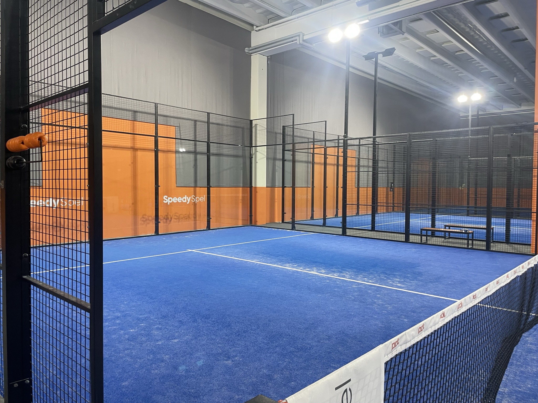 Complete padel court (double) from Manza Padel - PS Auction - We value the future - Largest in ...