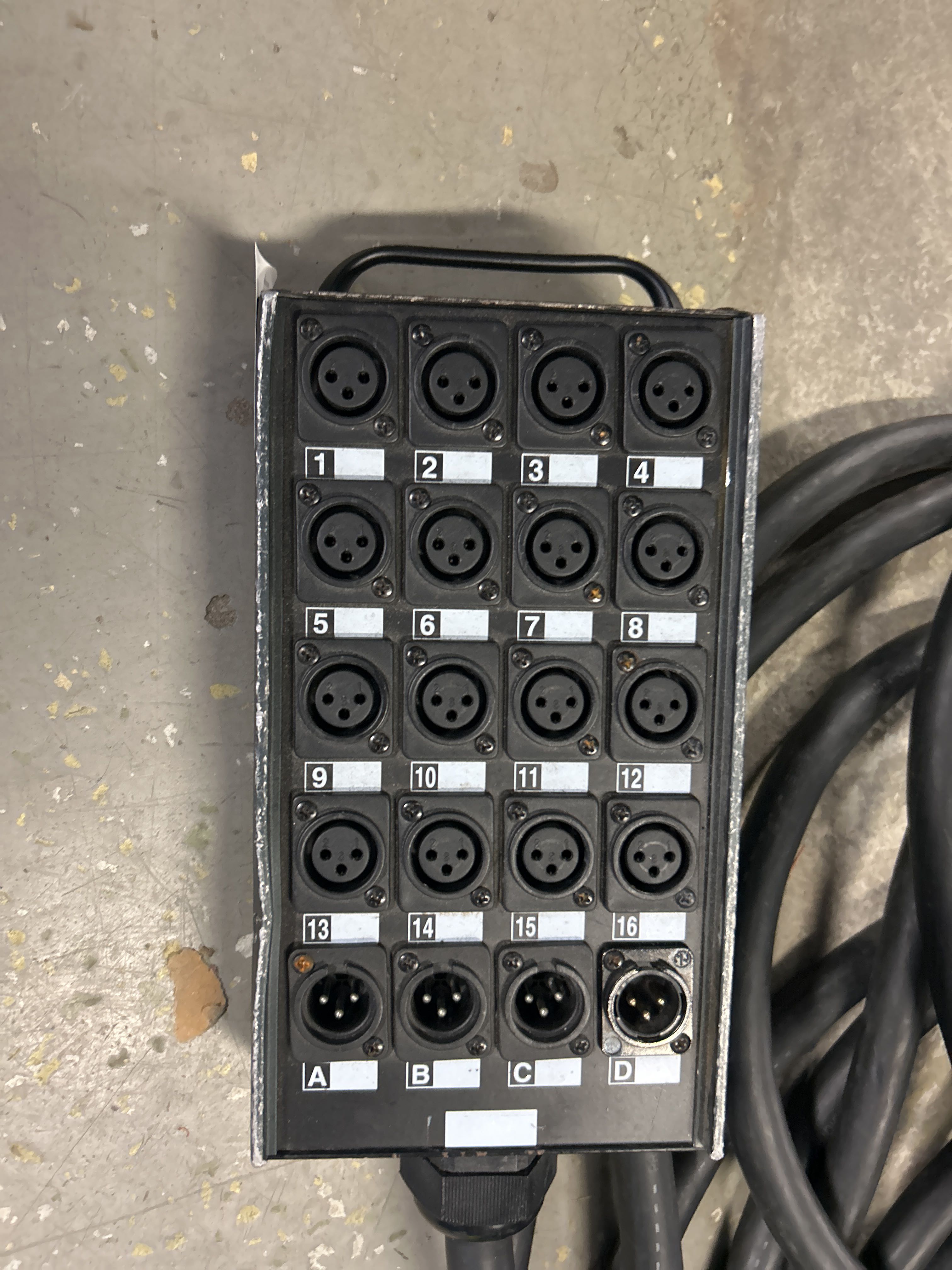 Multikabel 16/4 ca 28 meter - Leem Pro-Stage Station LS-20 - Auktioner ...