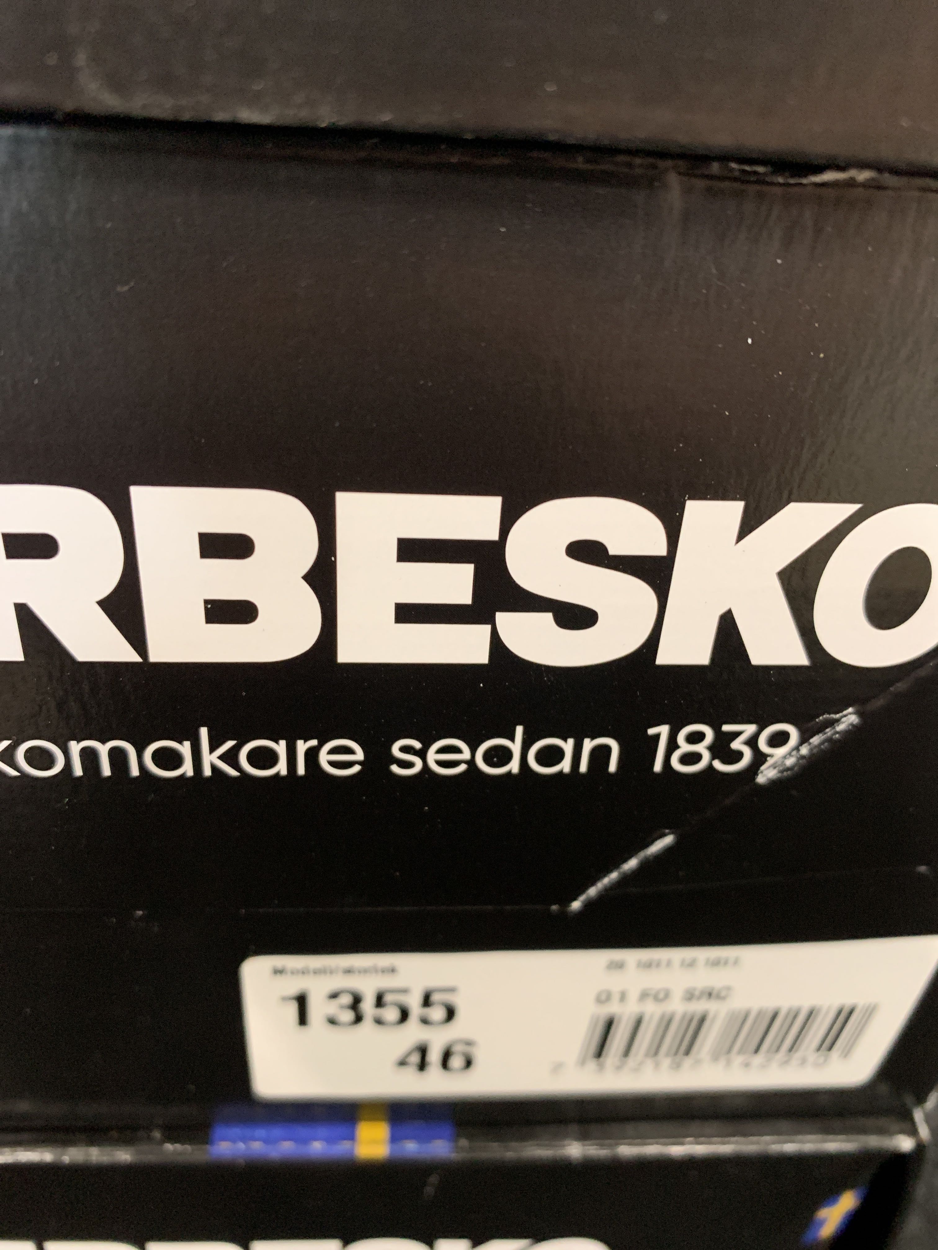 Skyddssko Arbesko 1355, strl 46 - Auktioner online - Nätauktioner ...