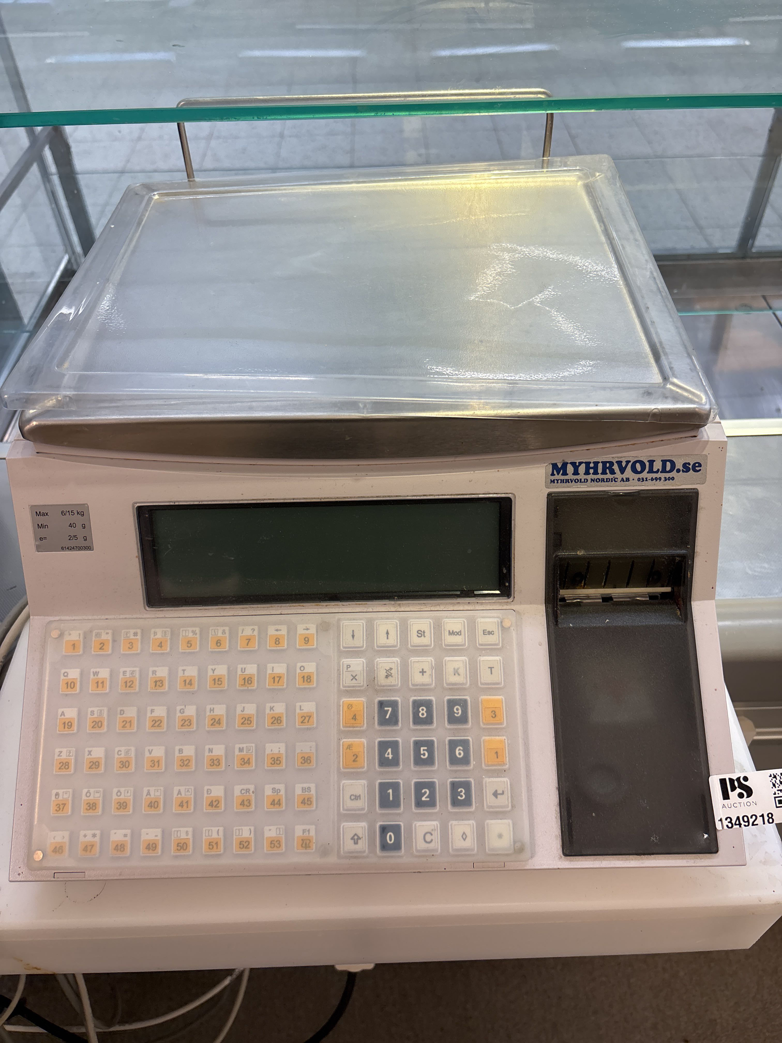 Våg - Bizerba Myhrvold SC II 100 - Auktioner online - Nätauktioner ...