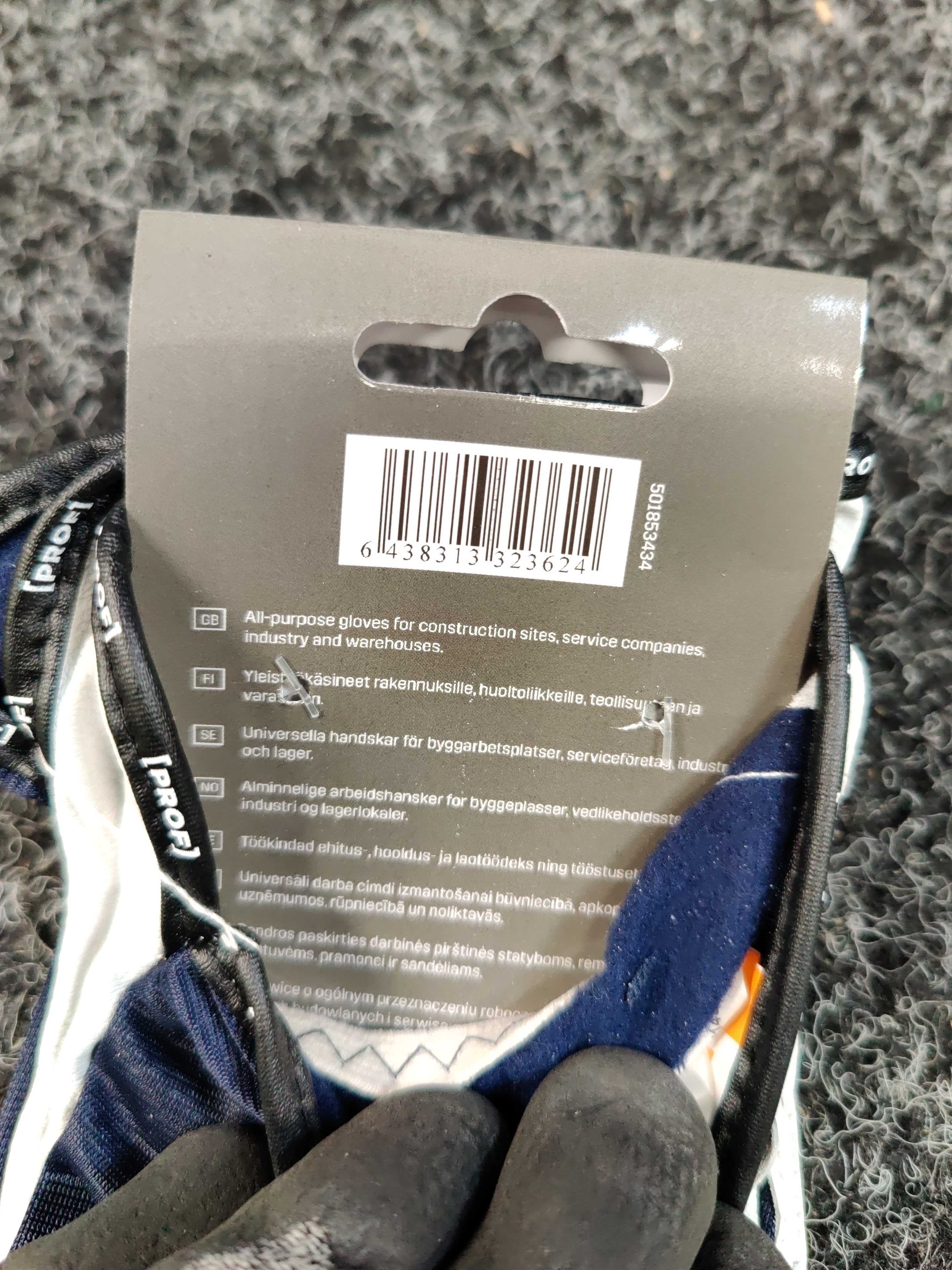 66 pcs Work gloves Prof Basic Work Synthetic leather, size 9 - PS ...