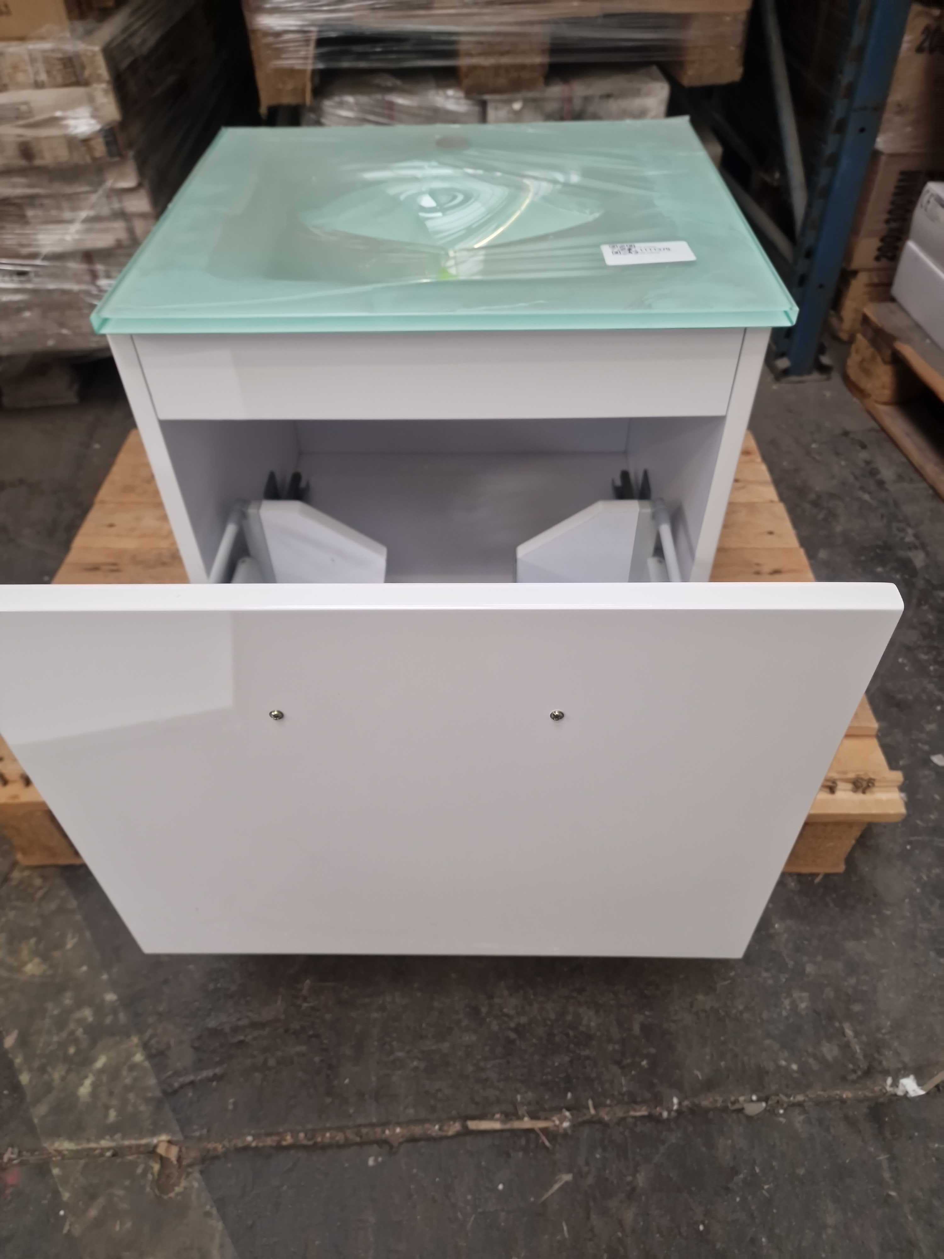 Ana vit 50 cm kommod med handfat - sw254 - Auktioner online ...