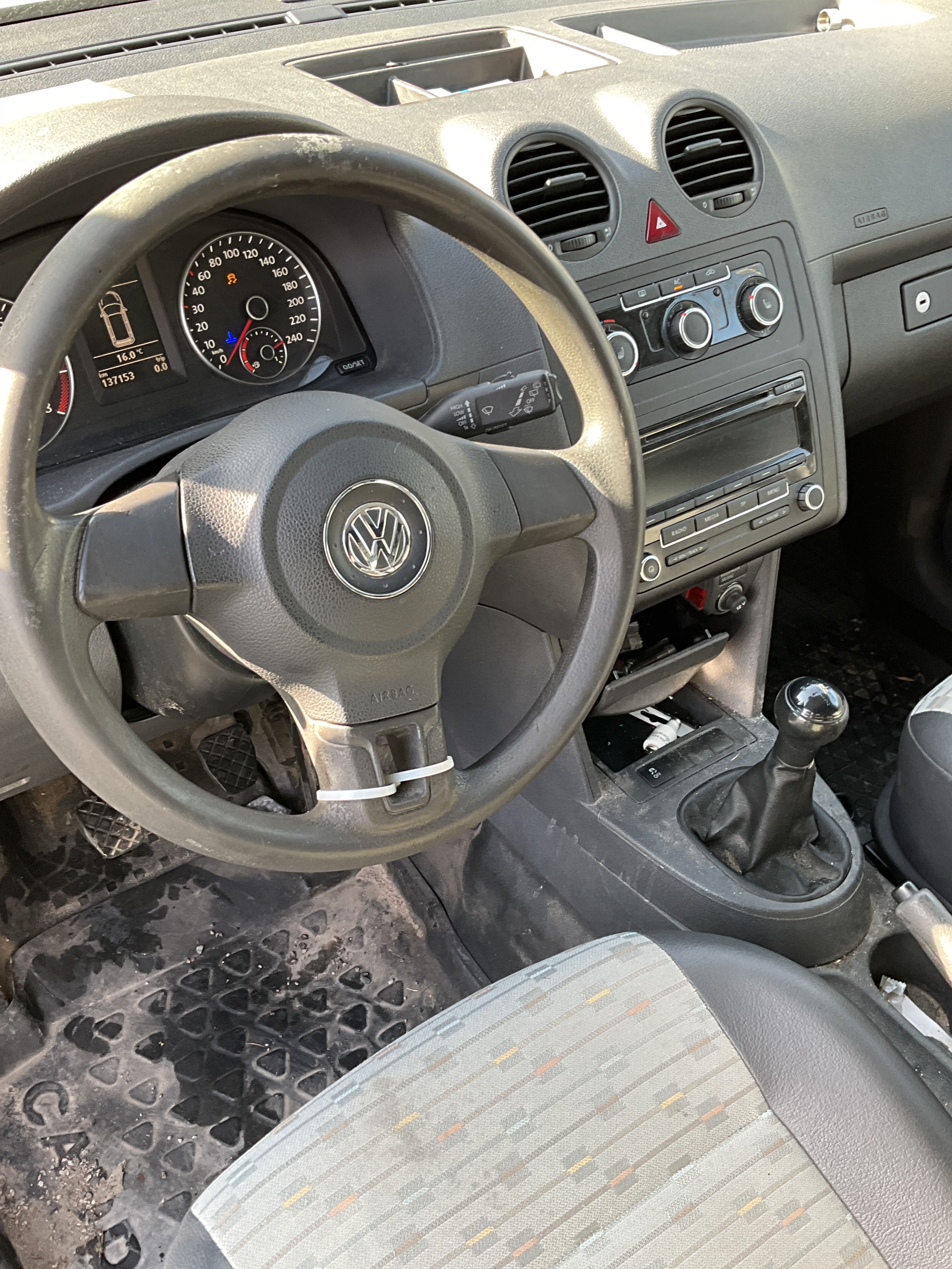 Rep objekt Volkswagen Caddy Skåpbil 2.0 EcoFuel Manuell, 109hk, 2012 ...