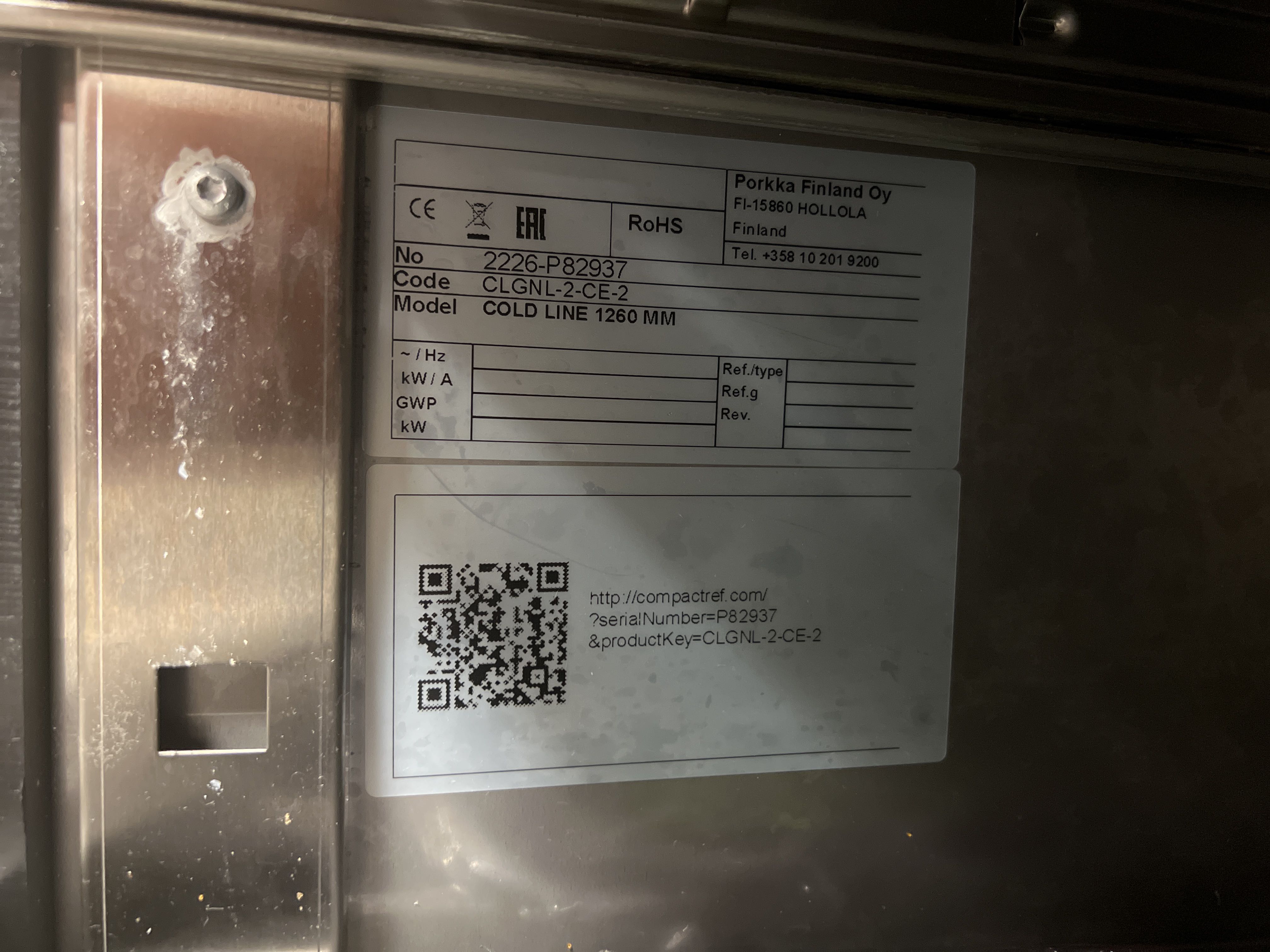 Grill cooler Cold Line 1260mm - PS Auction - We value the future ...