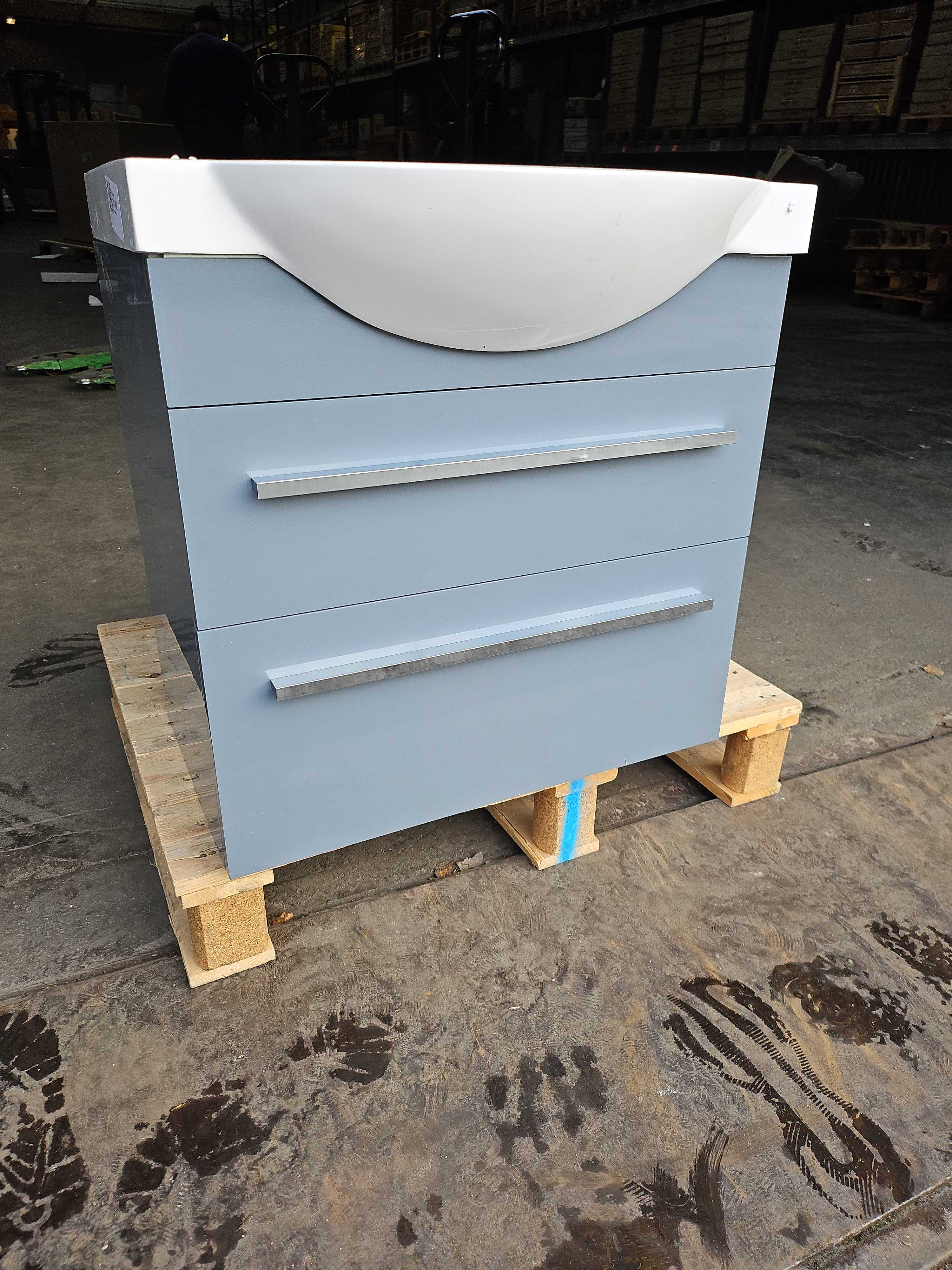 Eskil blågrå 60 cm Kommod + tvättställ - SW921 - Auktioner online ...