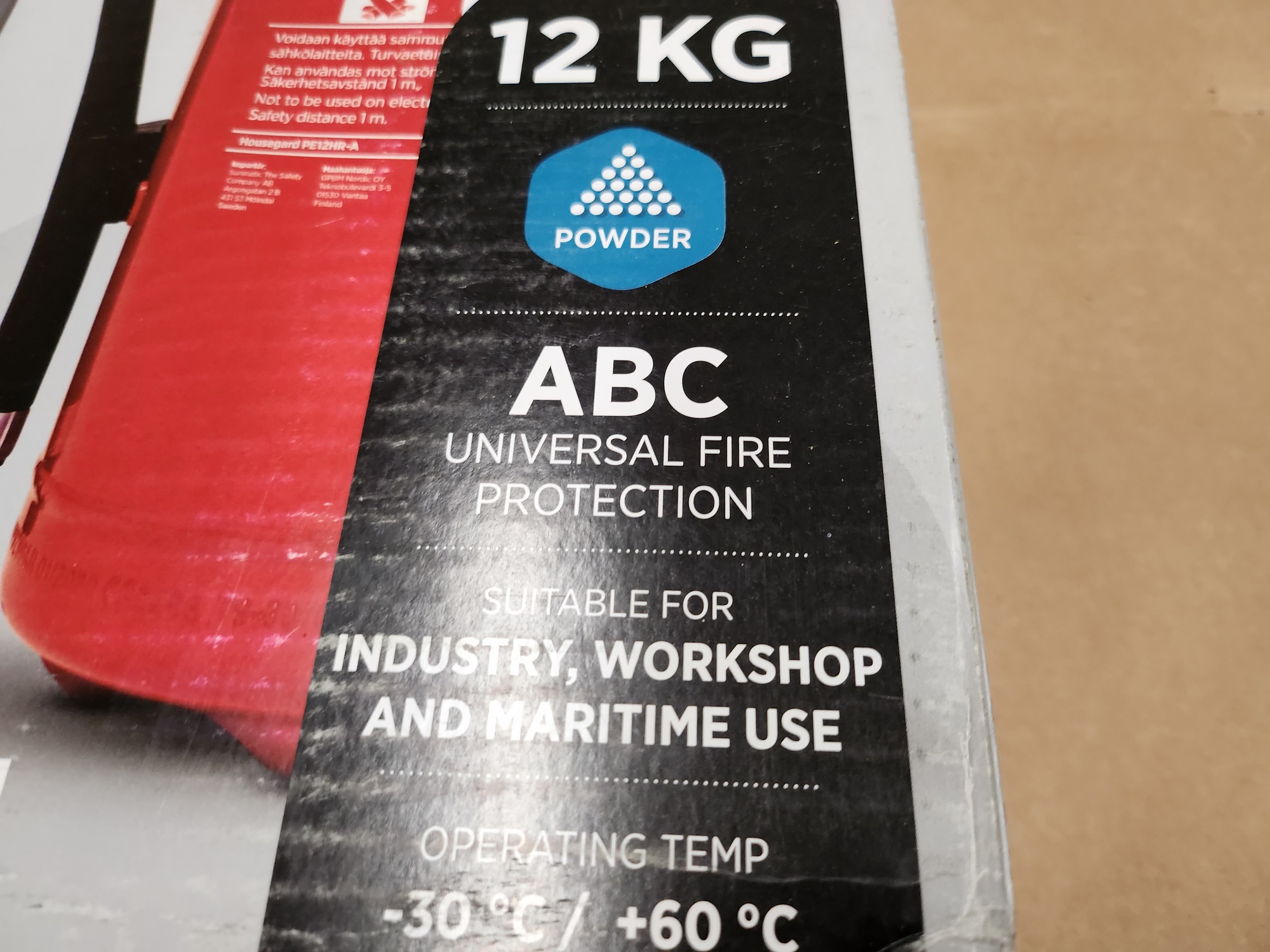 2 x 12 KG powder fire extinguishers - PS Auction - We value the future ...