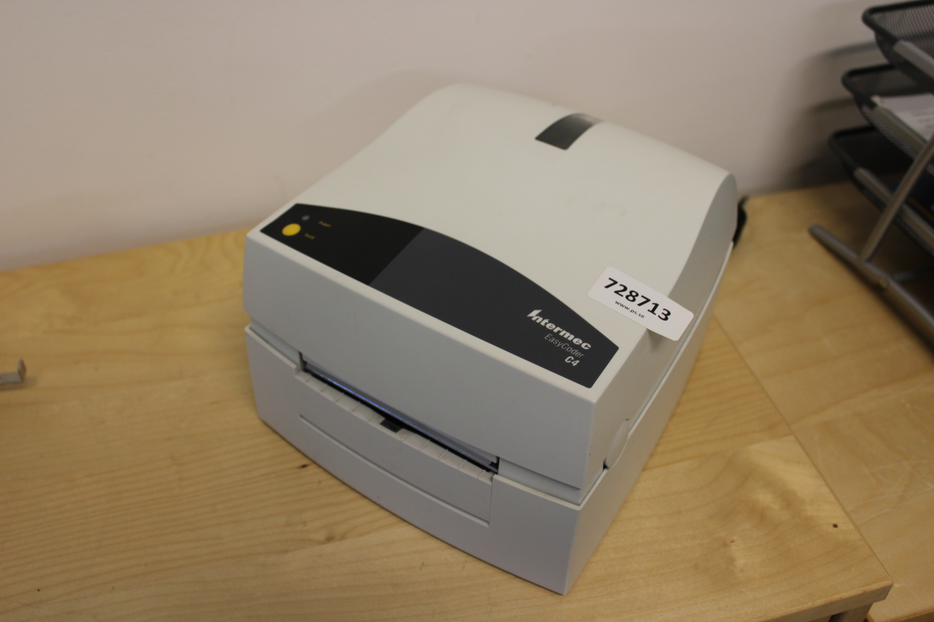 Samling med elektronik - Stereoanläggning, etikettskrivare, kopiator ...