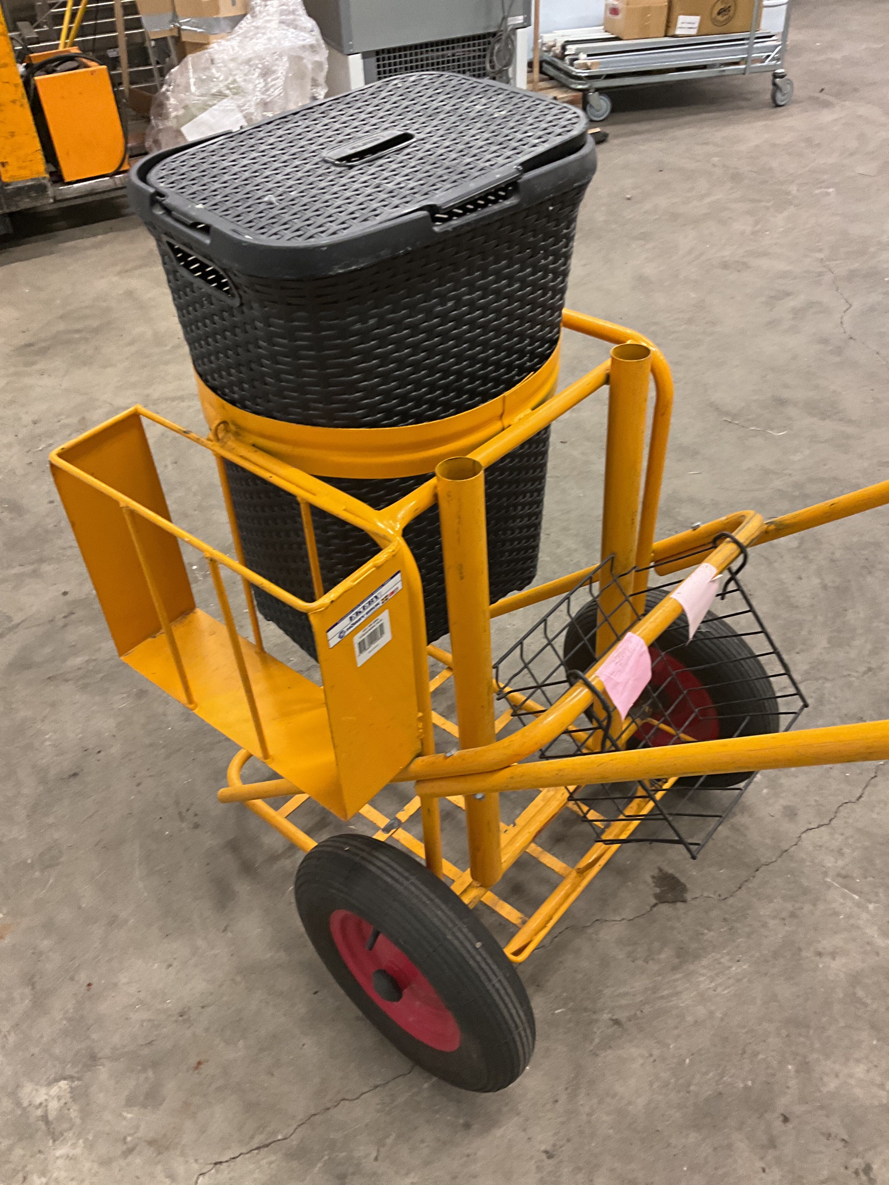 Cart for waste bins and tools - PS Auction - We value the future ...