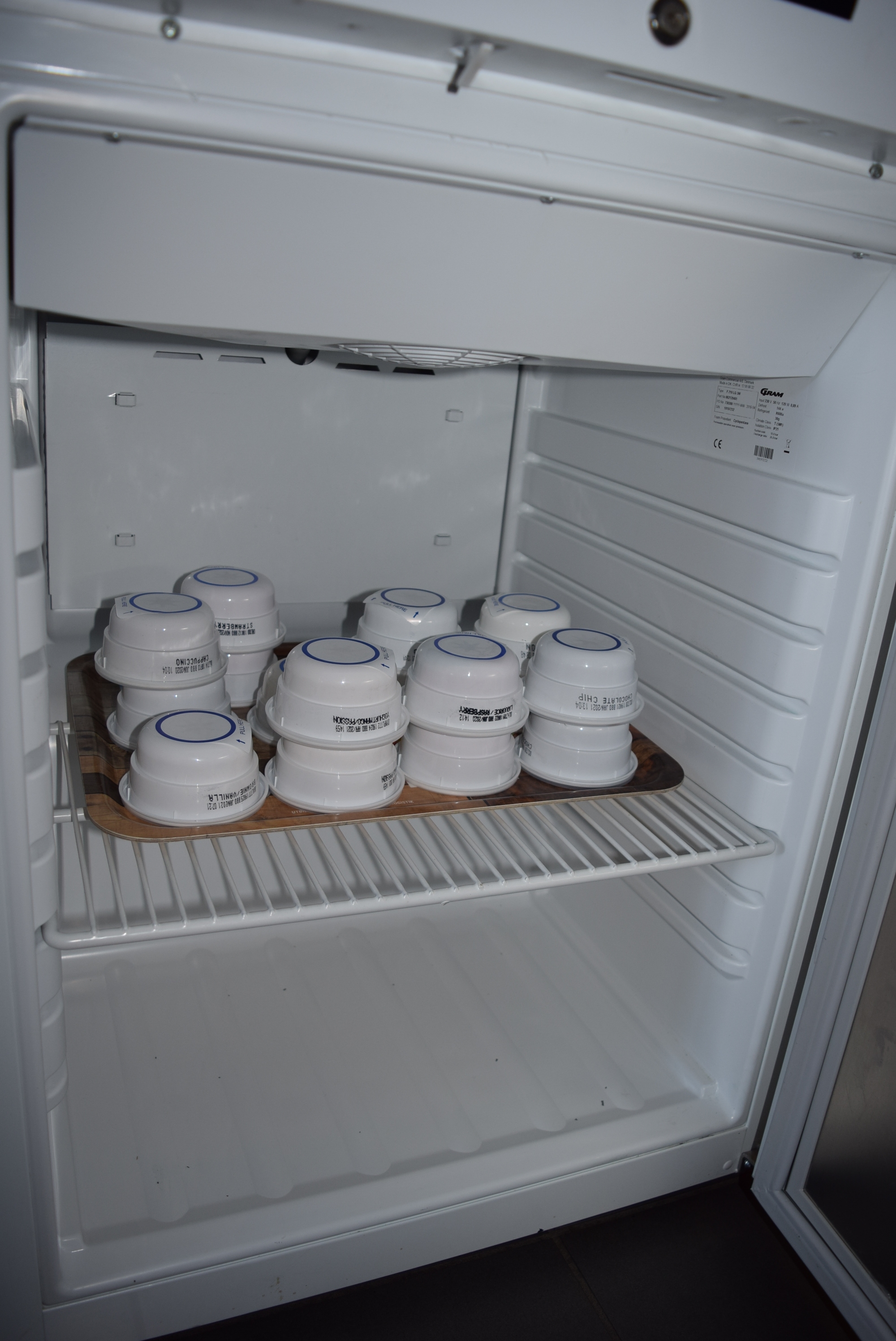 Capsule Machine And Freezer Il Primo One Shot For Ice Cream Frozen