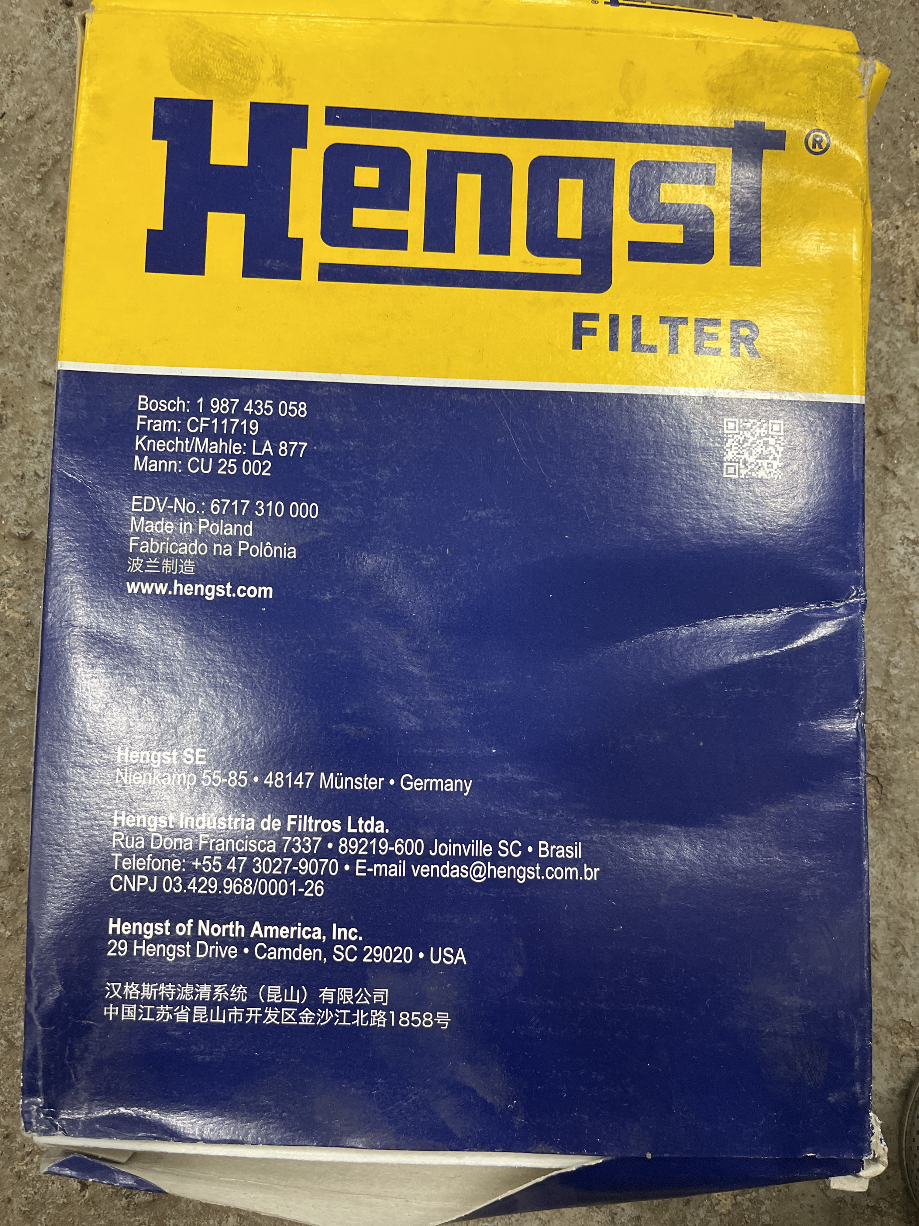 Diverse reservdelar bilar, vattenpump, kamremssats med mera - Auktioner ...