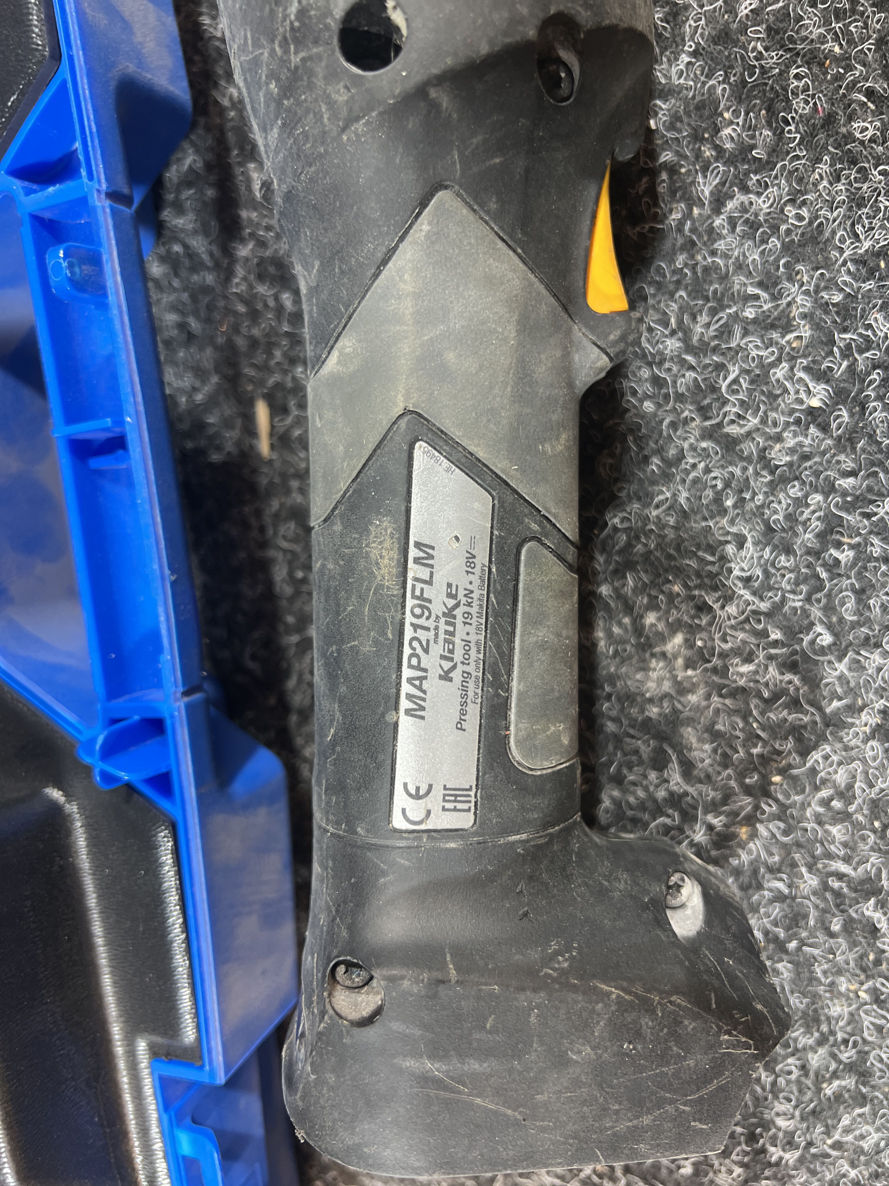 Press tool with pressing jaws - Klauke LK System MAP219FLM - PS Auction ...