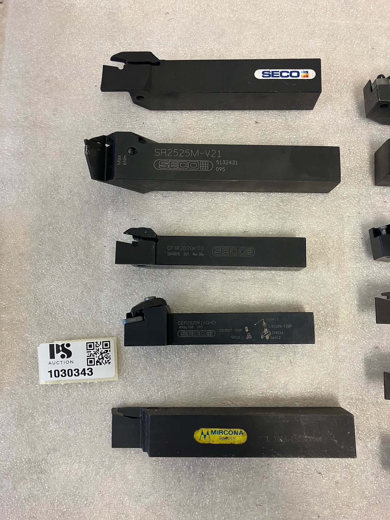 Lathe holder Sandvik - Seco - Kennanmetal - PS Auction - We value the ...