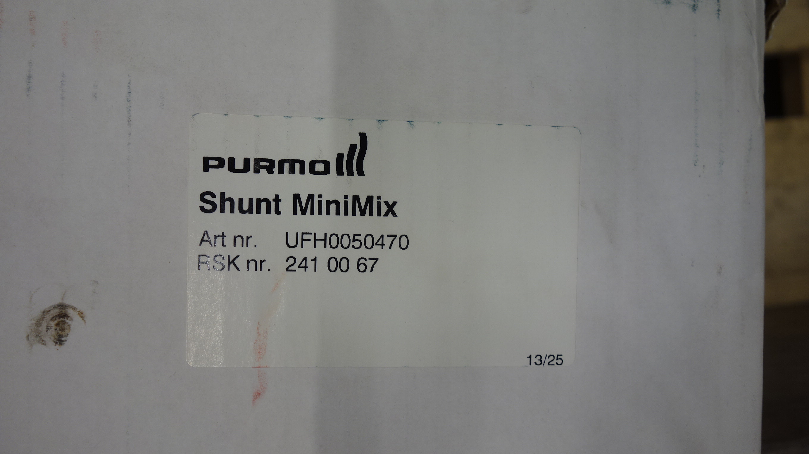 Shunt Purmo MiniMix 1-KR incl. thermostat, pump & check valve - PS ...
