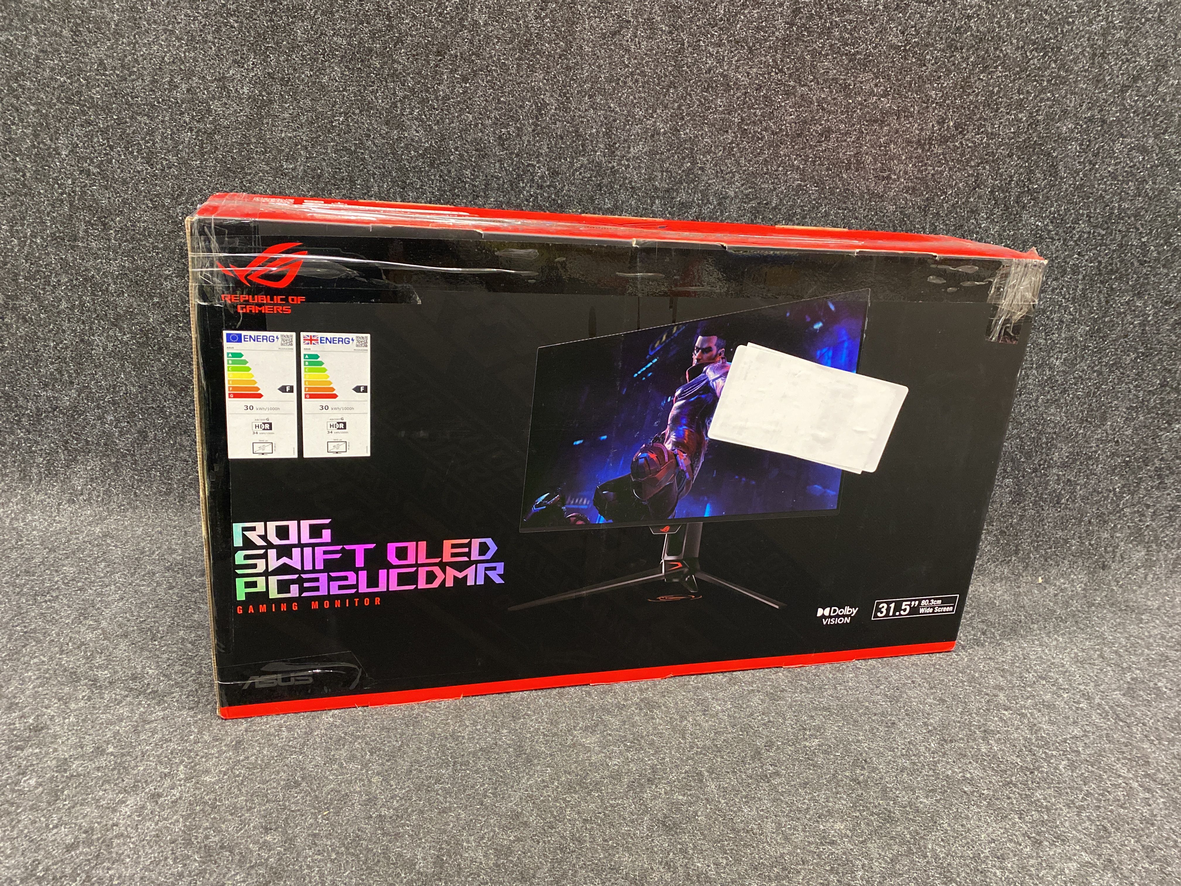 Gamingskärm ASUS 32" 4K ROG Swift PG32UCDMR - Auktioner online ...