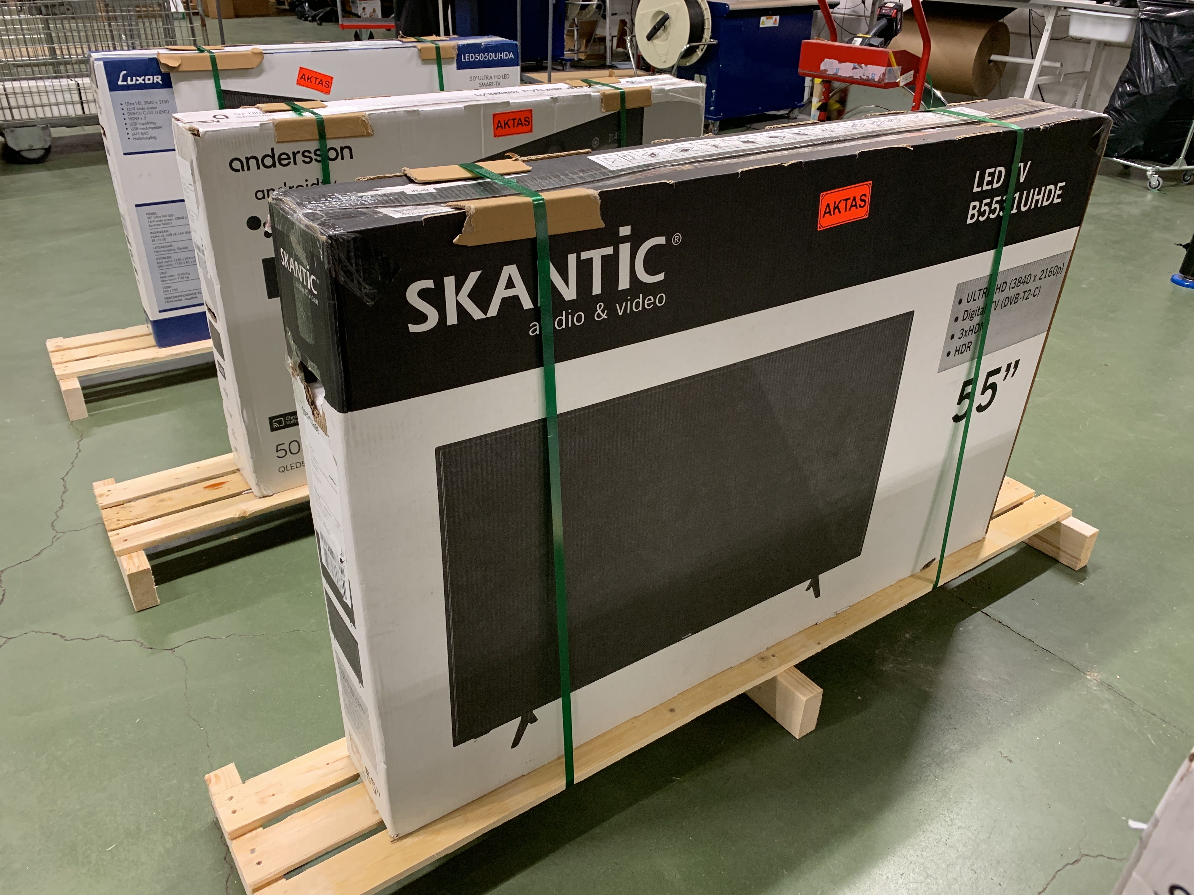 55" Ultra HD-TV Skantic B5531UHD - Auktioner online - Nätauktioner ...