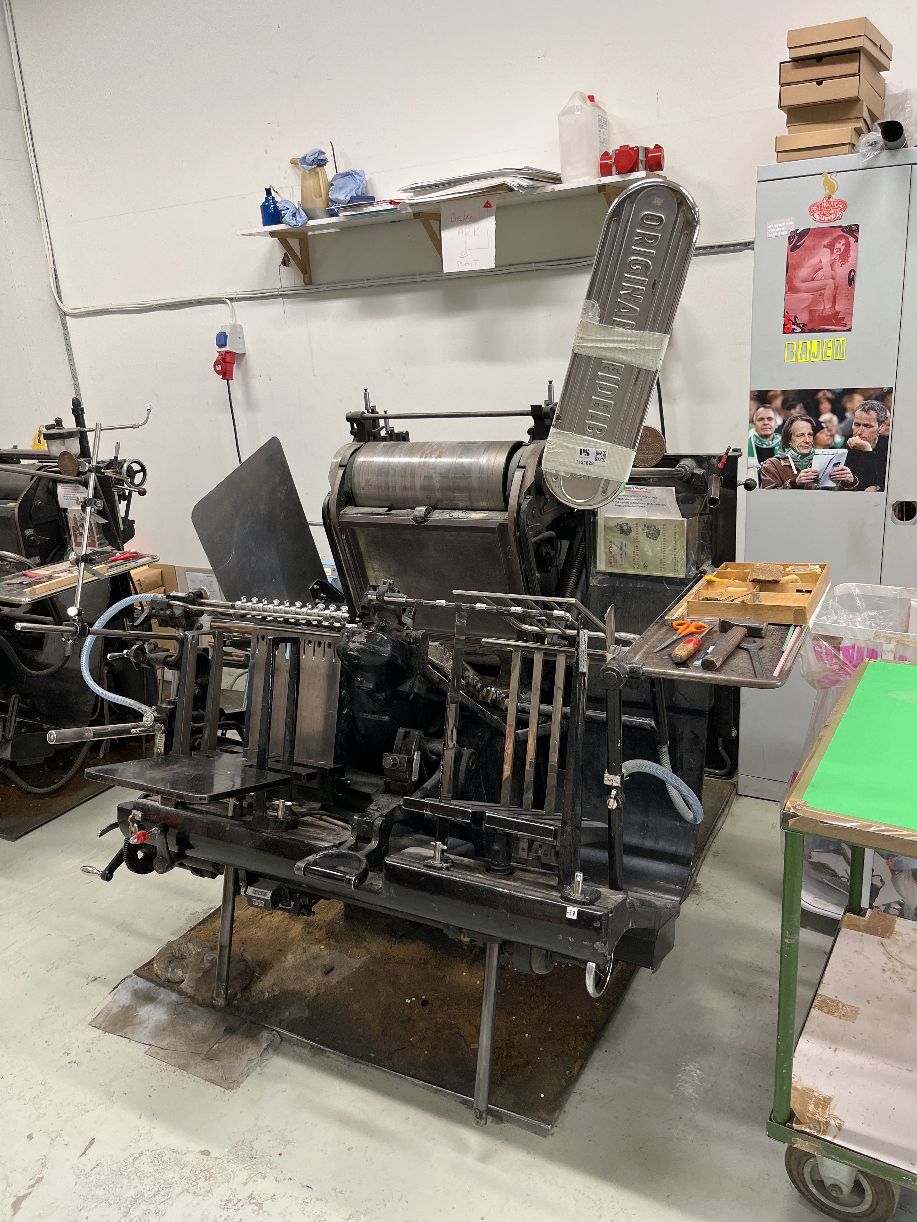 Tryckpress Heidelberg, Vinge A3 - Auktioner online - Nätauktioner ...