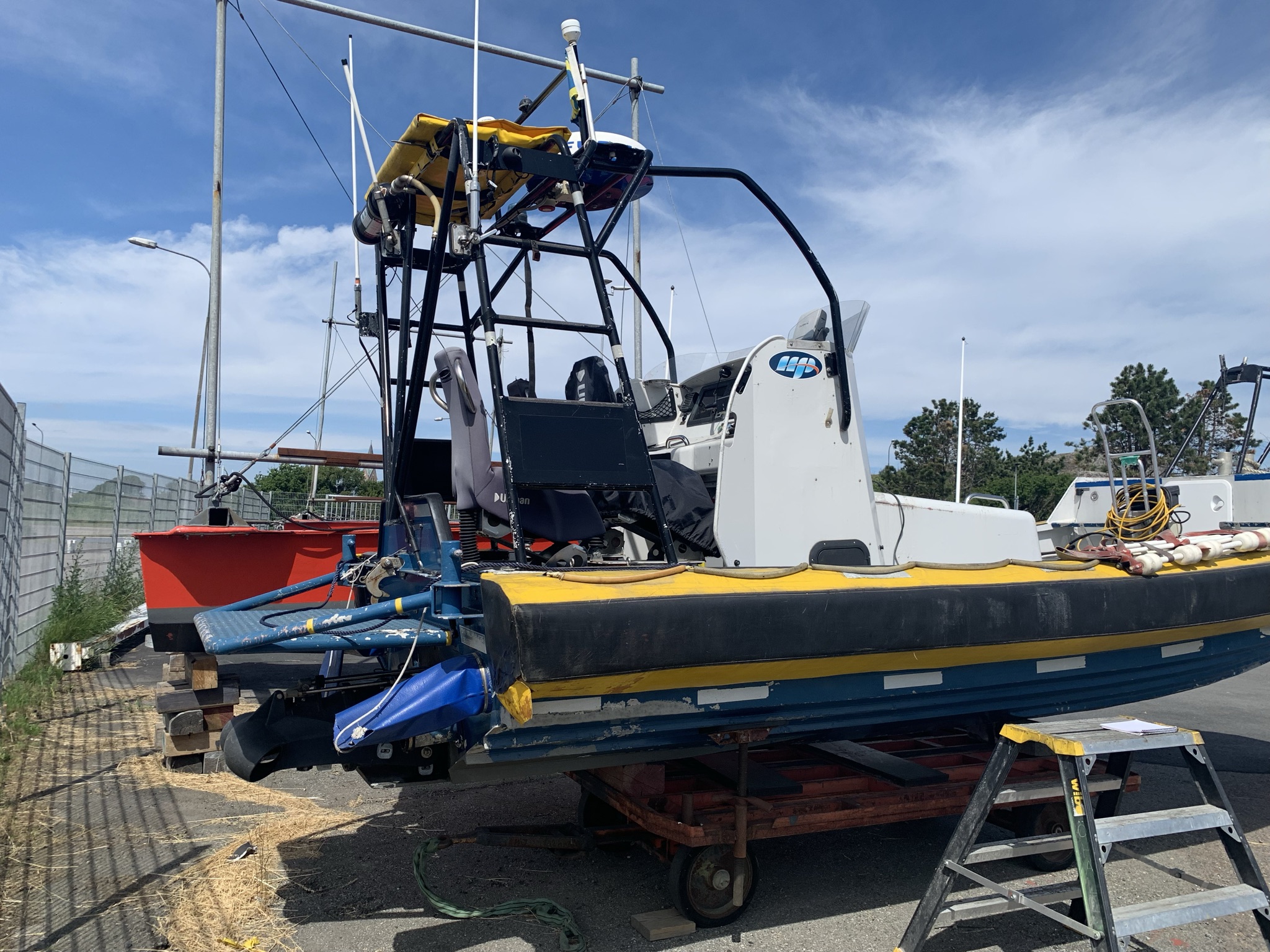 Rib boat Alusafe 770 FRB -2010 - PS Auction - We value the future ...