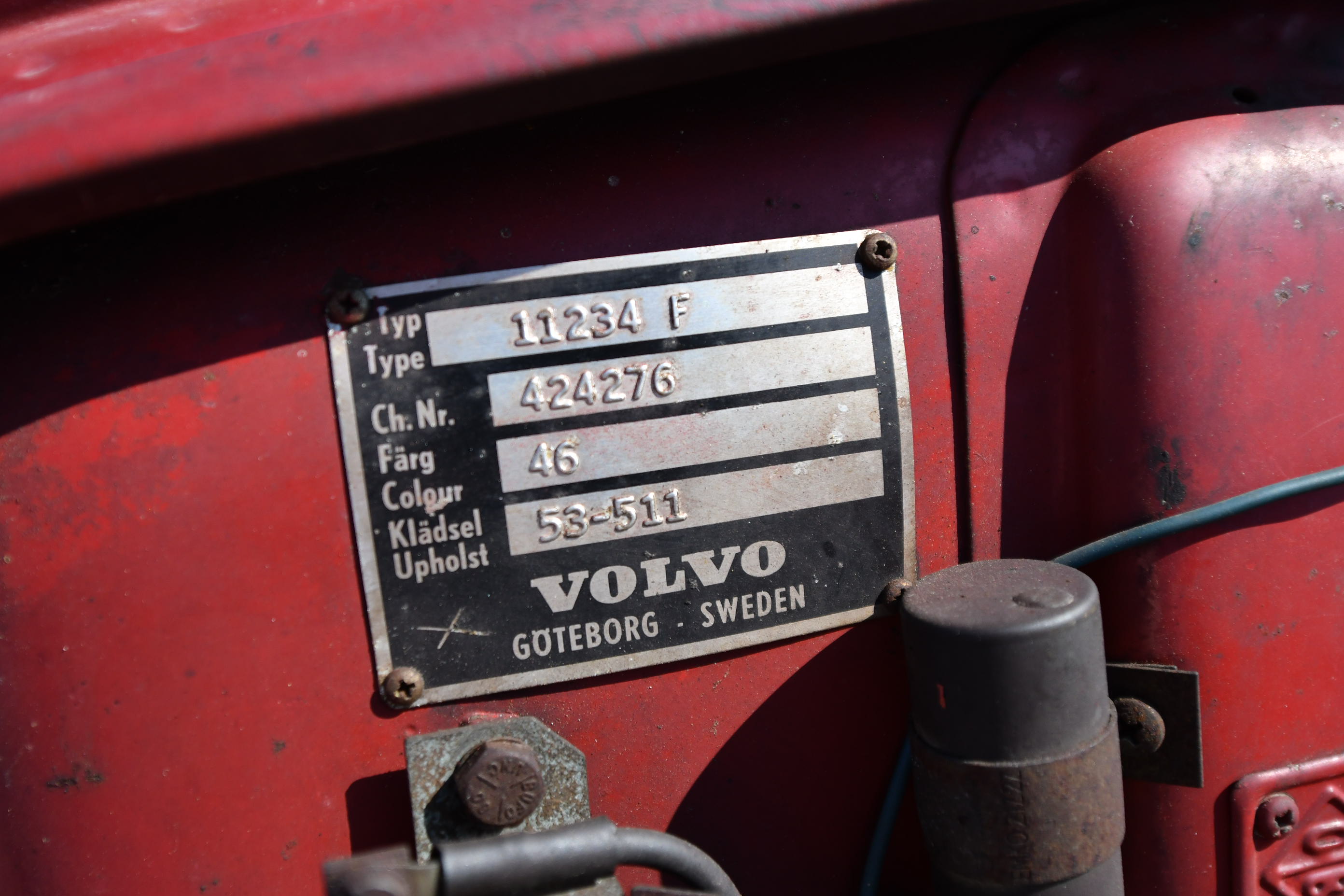 VOLVO 544 sport 1965, 89 hk - Auktioner online - Nätauktioner ...