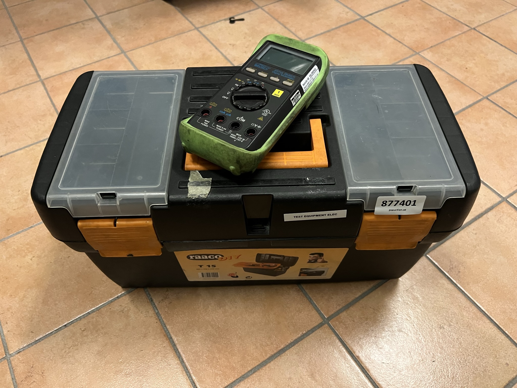 Digital multimeter Elma BM805 with accessories - PS Auction - We value ...