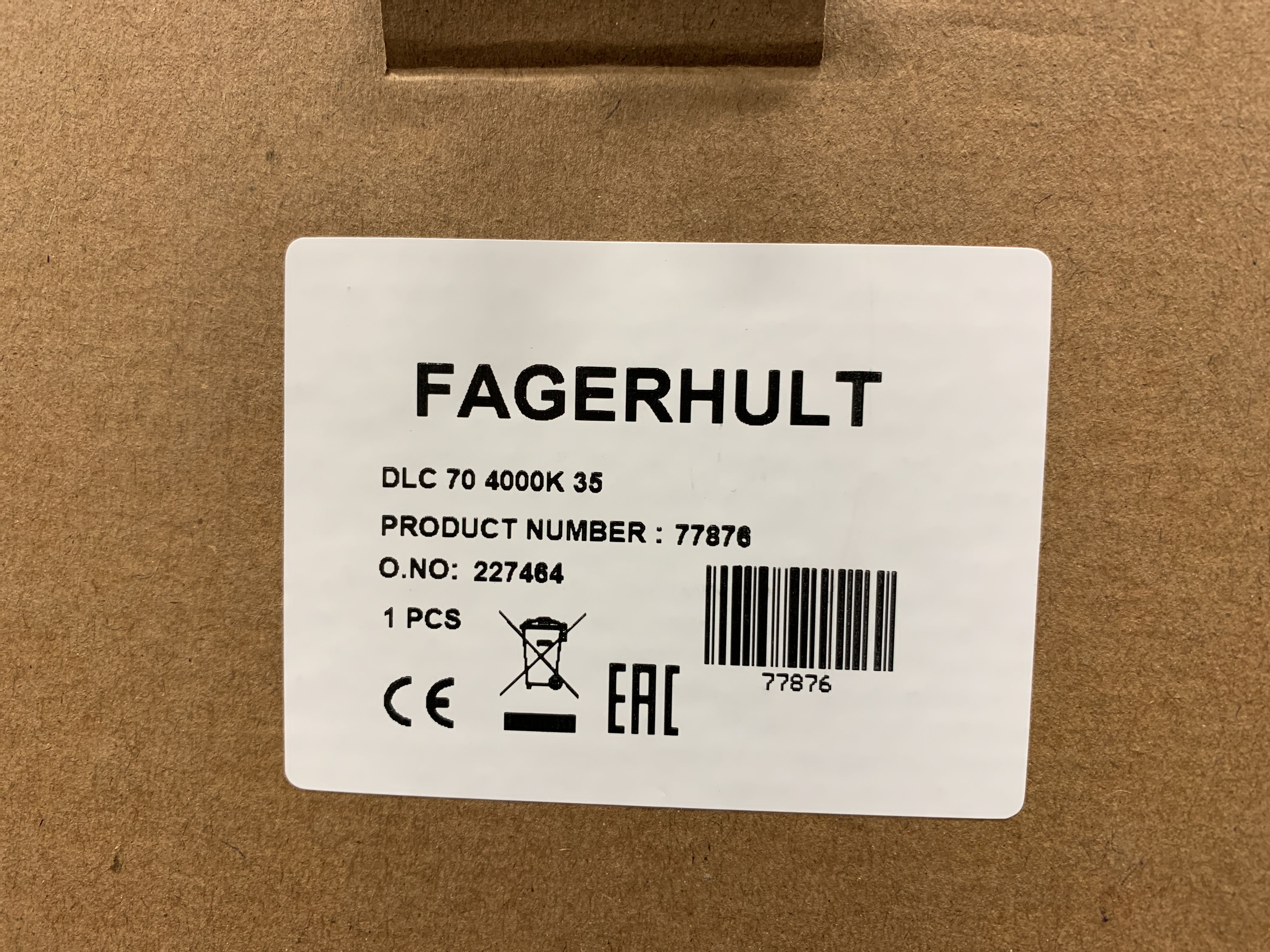 24 st LED spotlights Fagerhult DLC 70 - Auktioner online - Nätauktioner ...