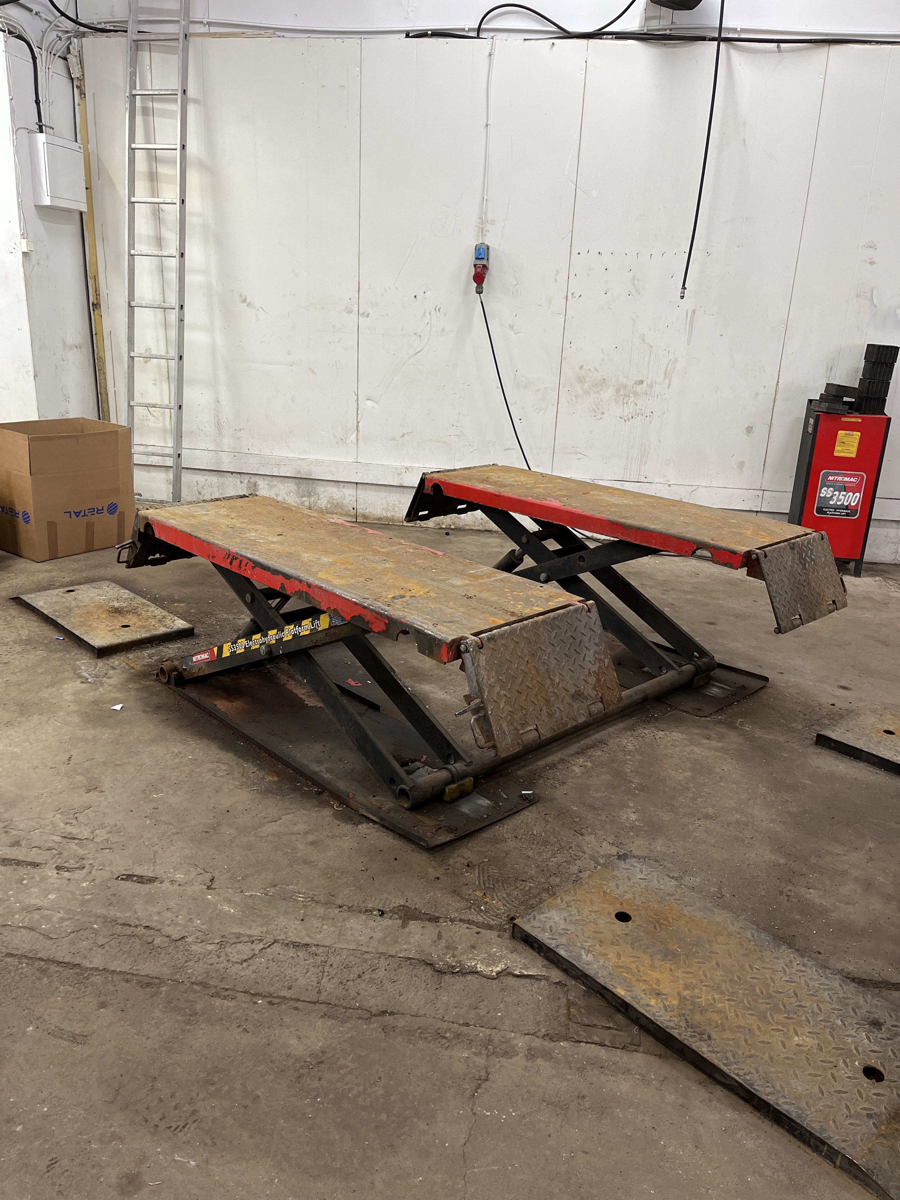 Saxlyft 3,5 Ton - Nitromac SS3500 - 2018 - Auktioner online ...