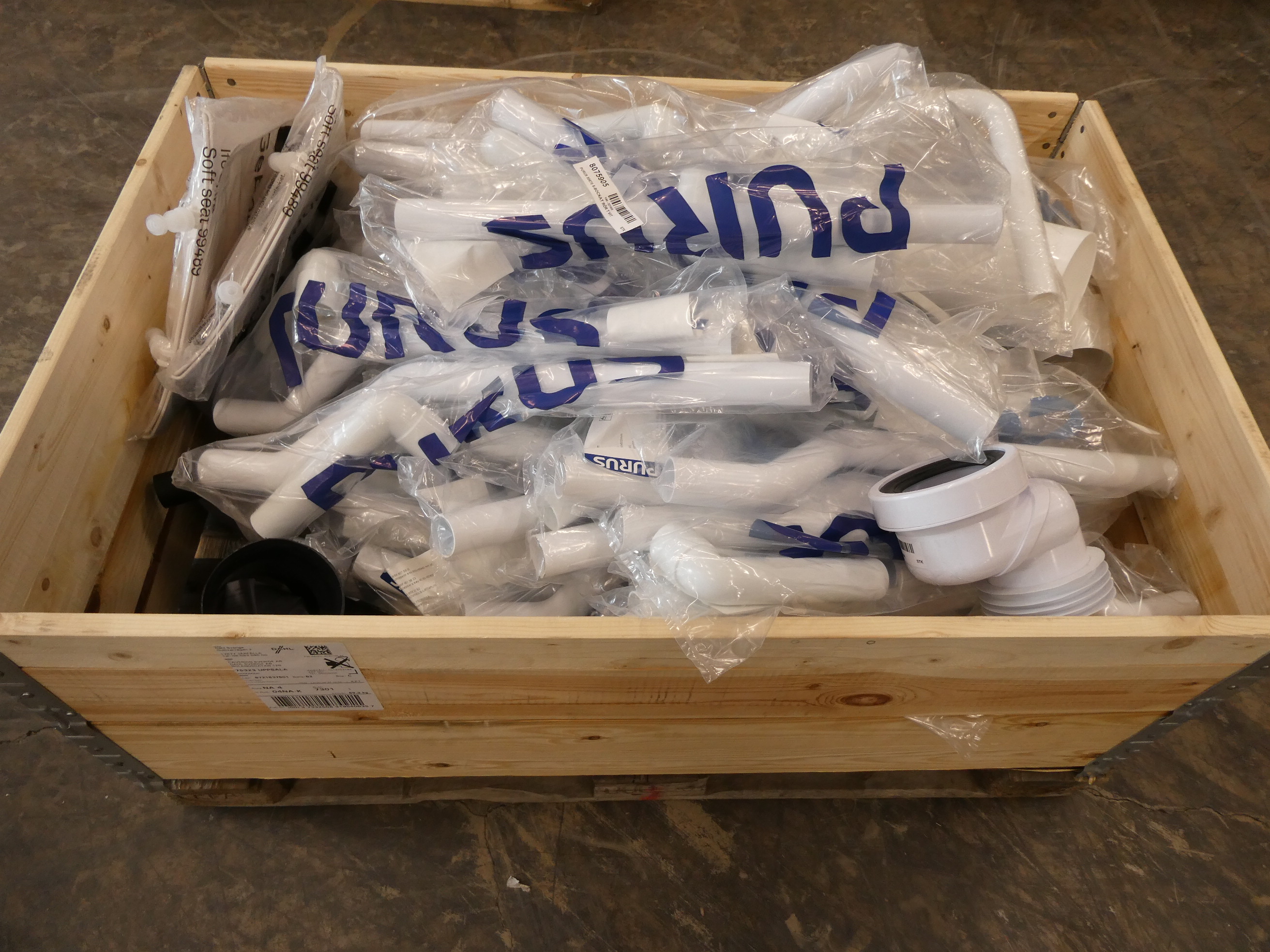 Sortiment med VVS-rör plast - Auktioner online - Nätauktioner ...