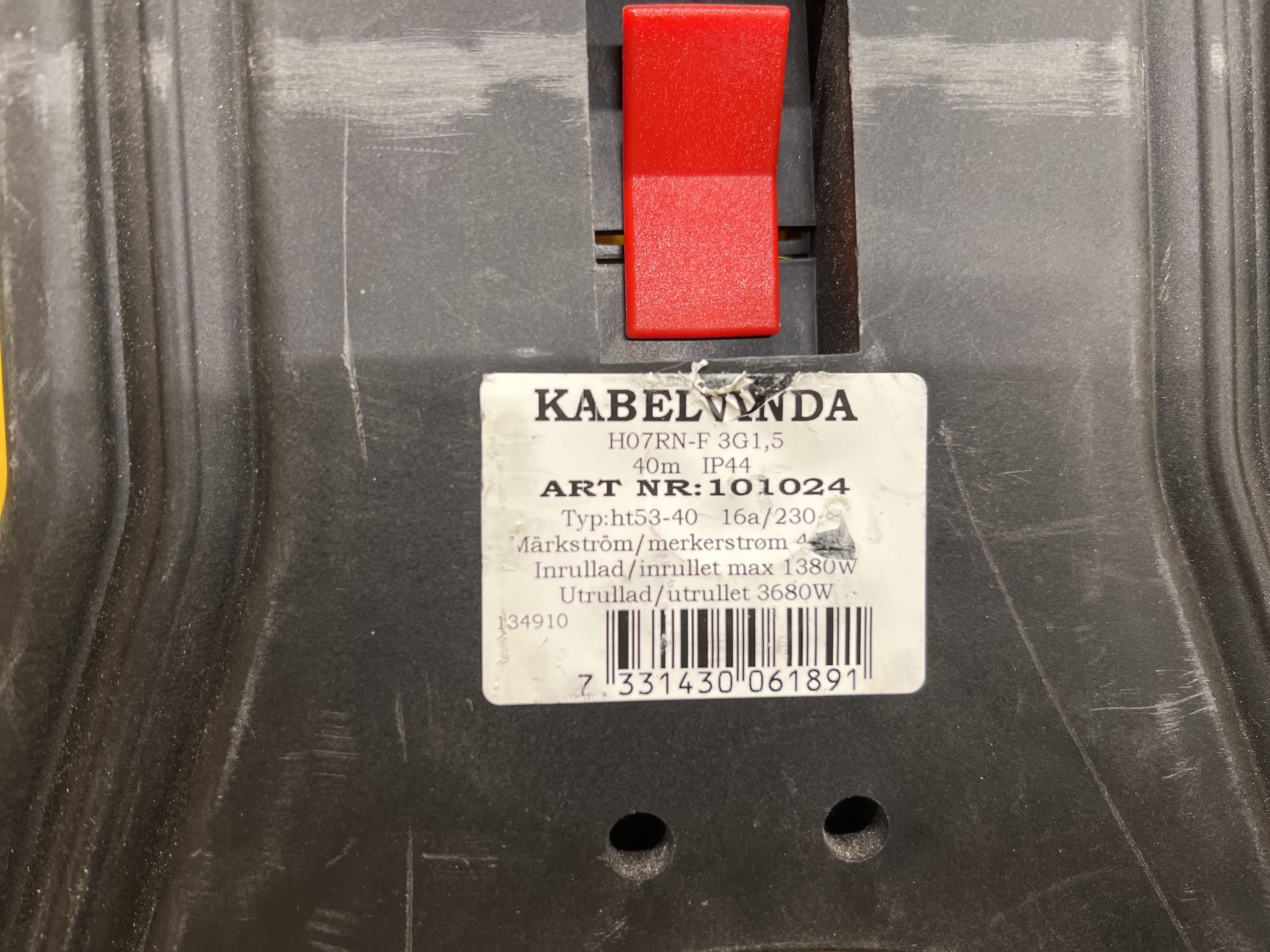 Kabelvinda Amiga 40m IP44 - Auktioner online - Nätauktioner ...