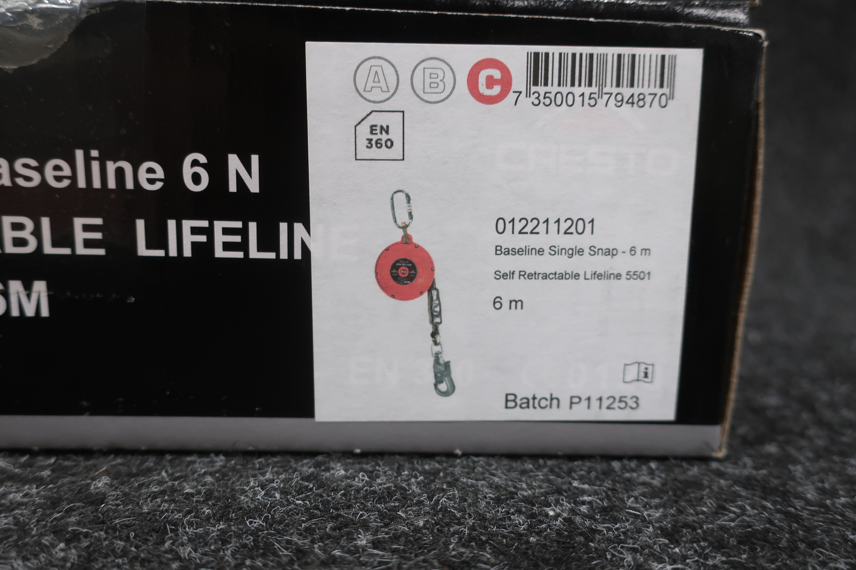 Cresto Baseline 6m fall protection block - PS Auction - We value the ...