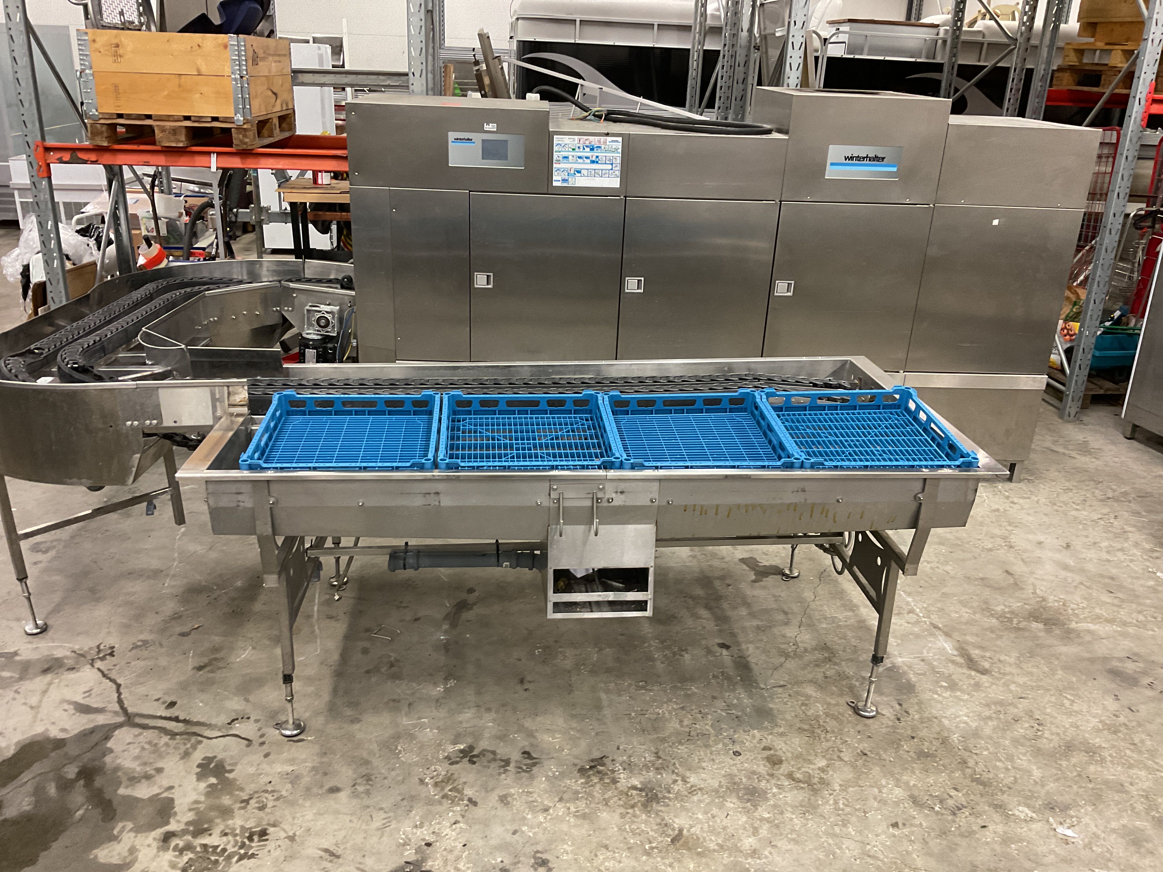 Tunnel counter station / industrial counter Winterhalter - PS Auction ...